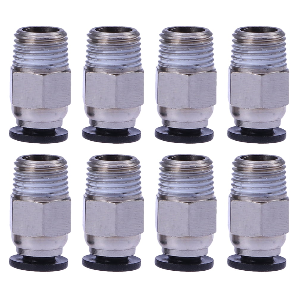 FRCOLOR 8 Pcs Male to Hose Connector Air Compressor Pressure Switch ...