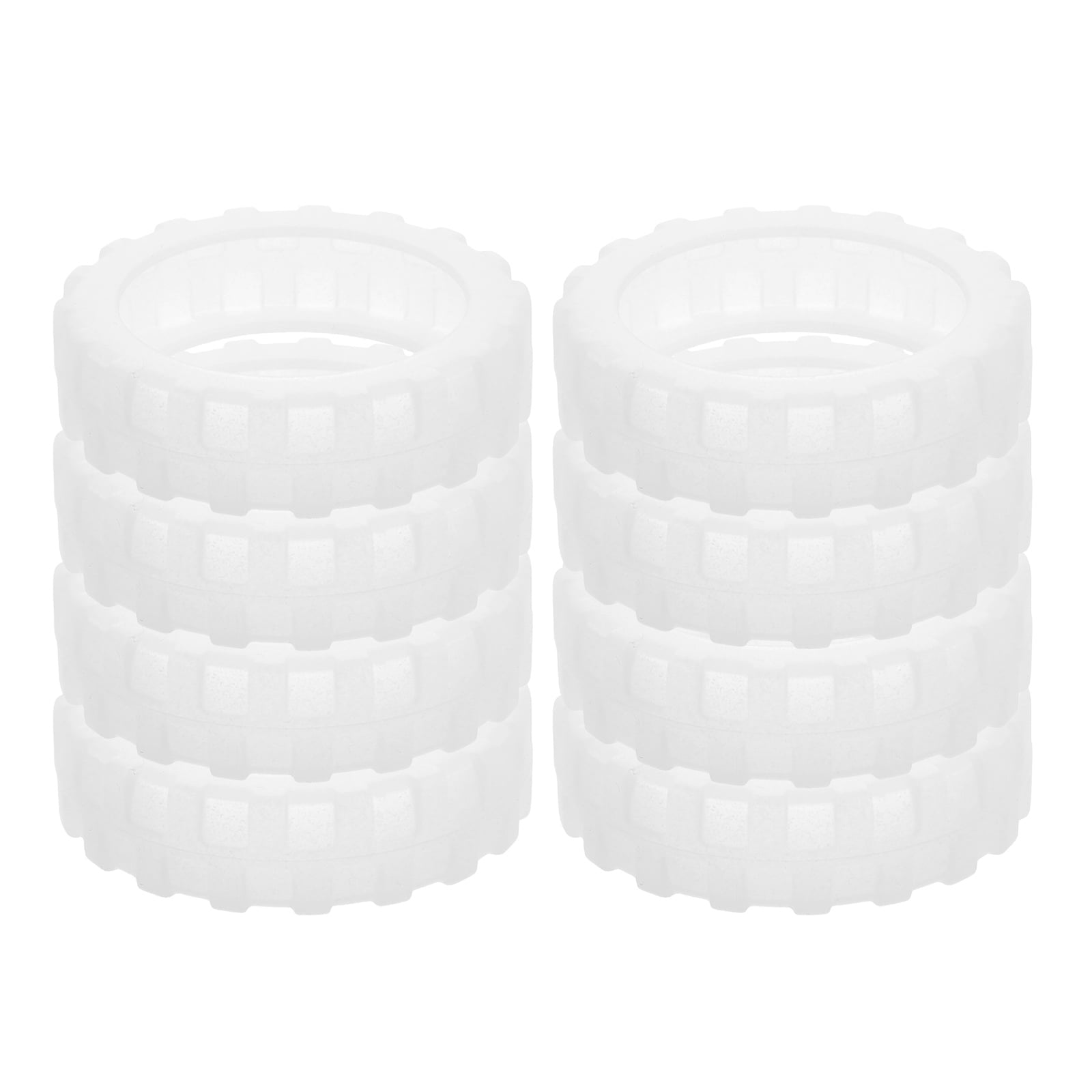 FRCOLOR 8 Pcs PVC Ball Valve Tool Ball Valve Luggage Caster Cover 5 ...