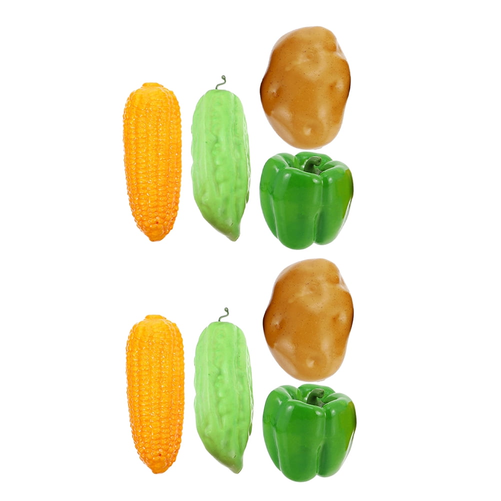 FRCOLOR 8 Pcs Plant Model Fruit Model Simulated Vegetable Model 14.00X5 ...