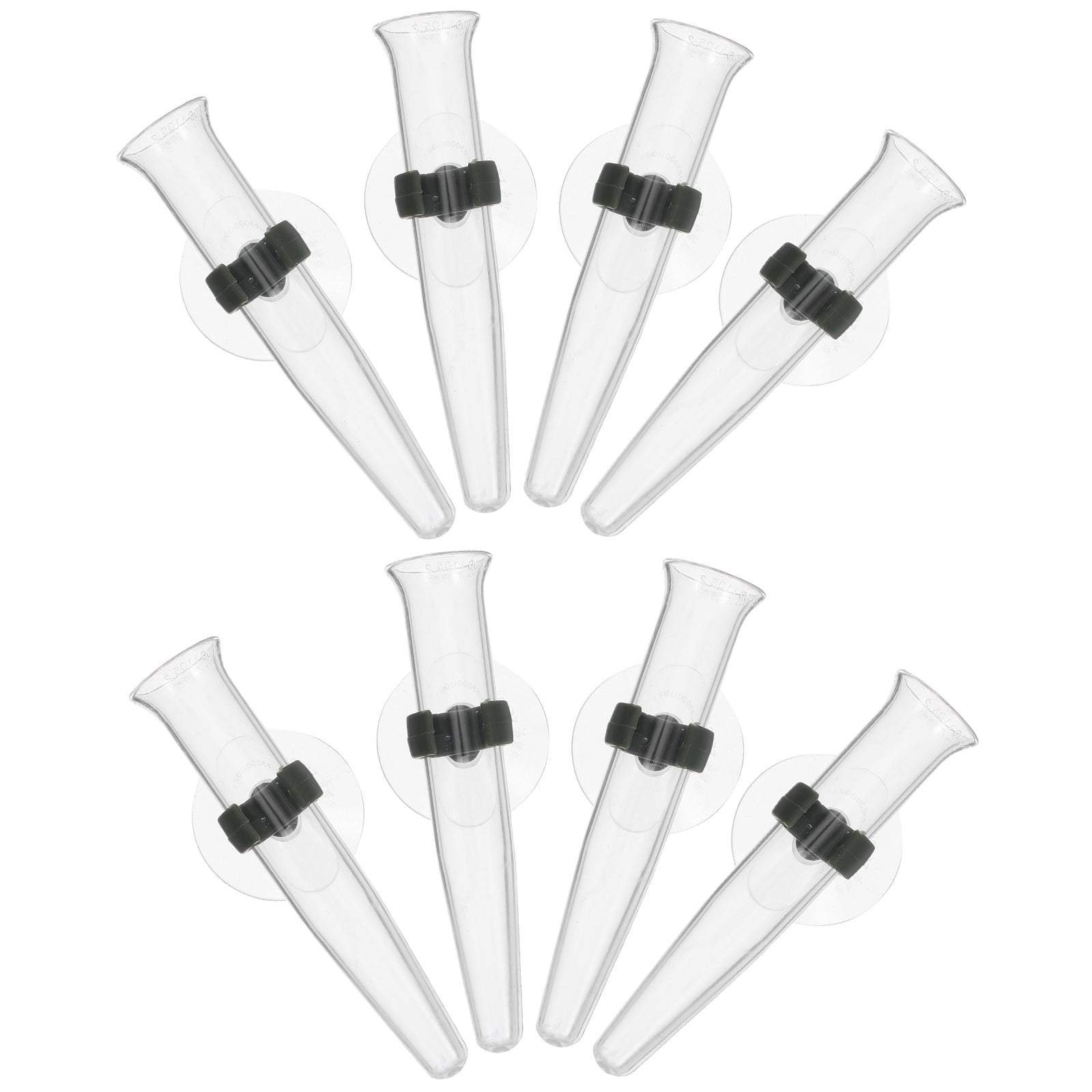 FRCOLOR 8 Pcs Plant Test Tubes Container Holder with Suction Cup Flower ...