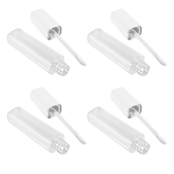FRCOLOR 8 Pcs Plastic Lipstick Lip Tube 6ml Empty Subpackaging Bottle ...
