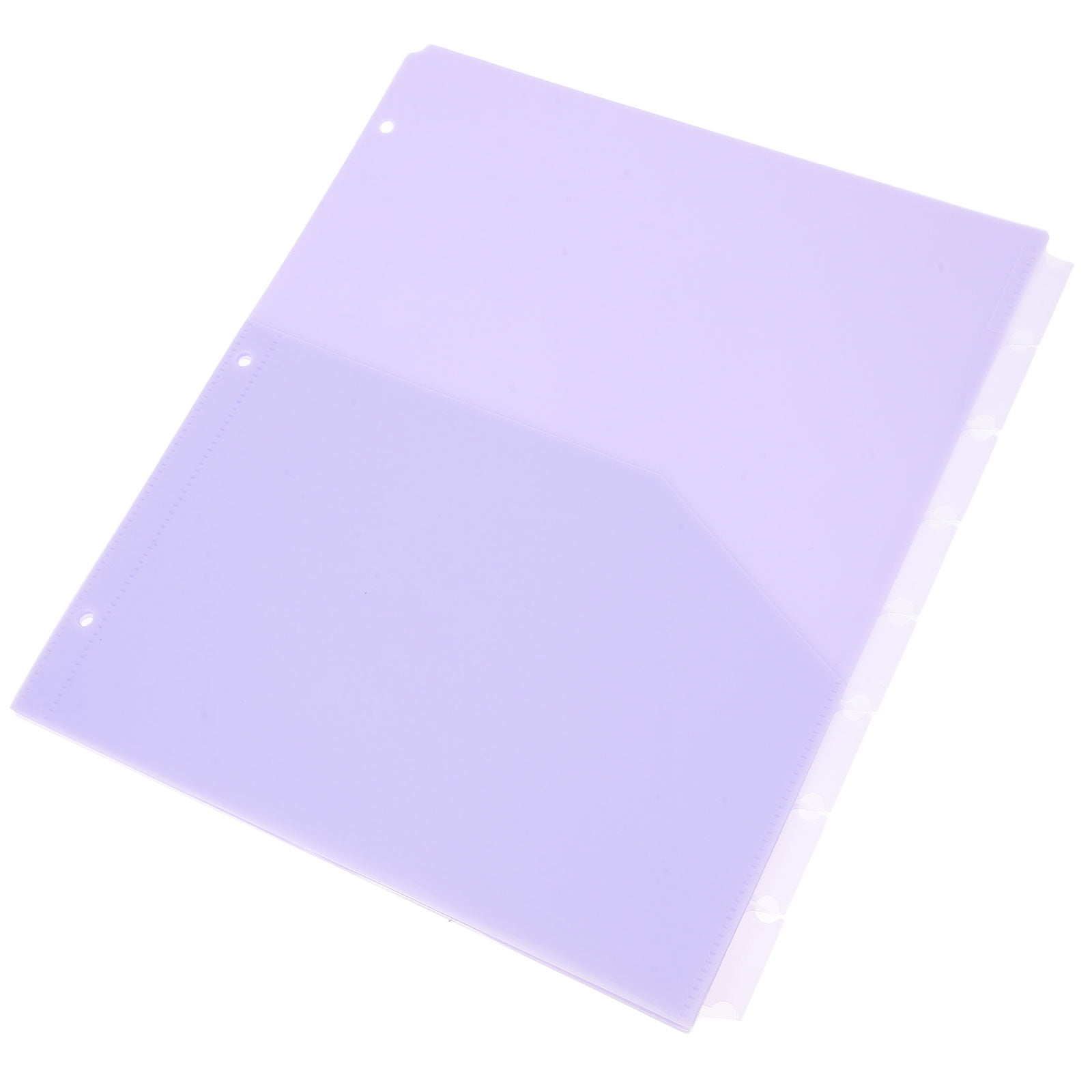 FRCOLOR 8 Pcs Portable Binder Pocket Lightweight Binder Pockets ...