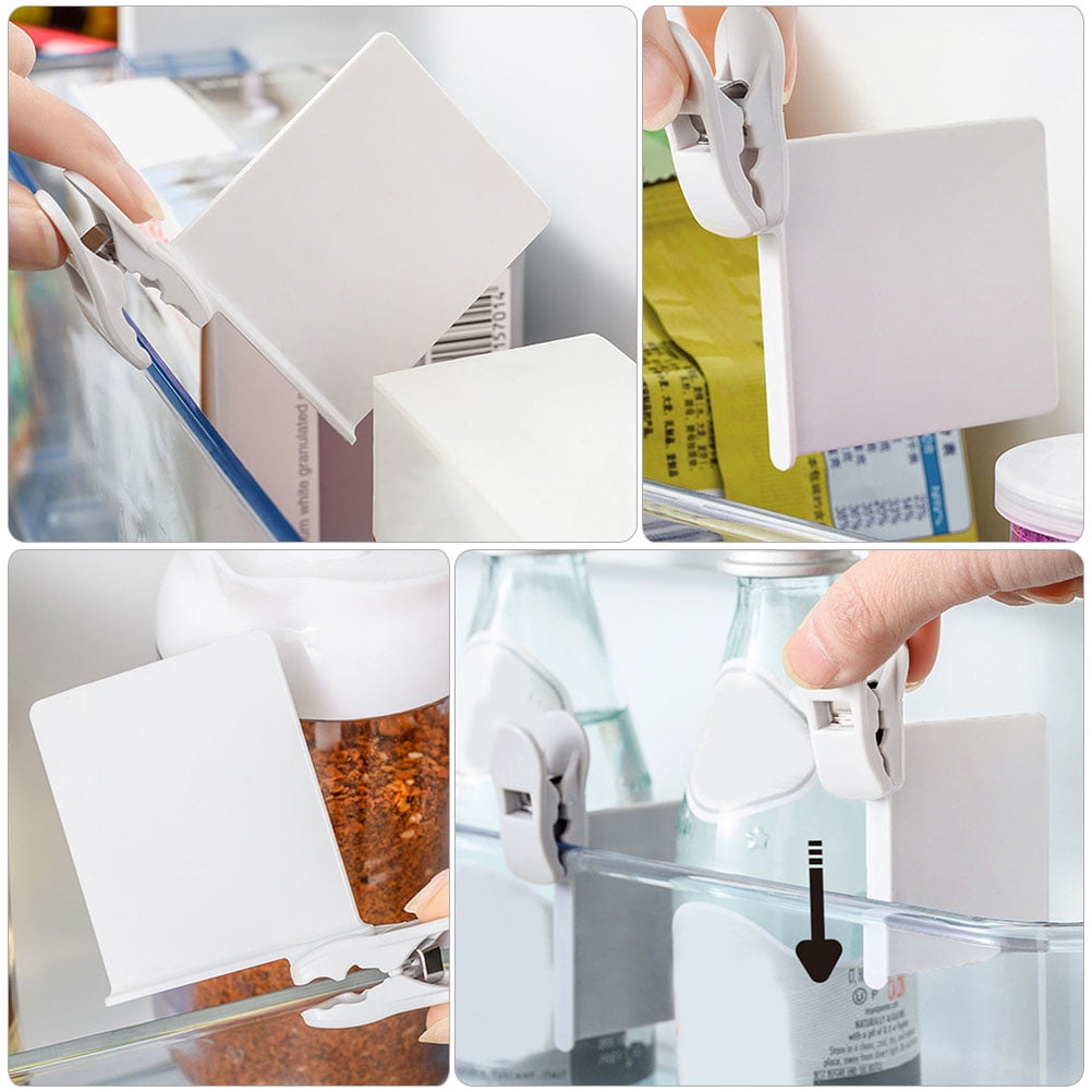 LABSERRON Compact Freezer Separator White 8Set 2.4x2.2in for Families ...