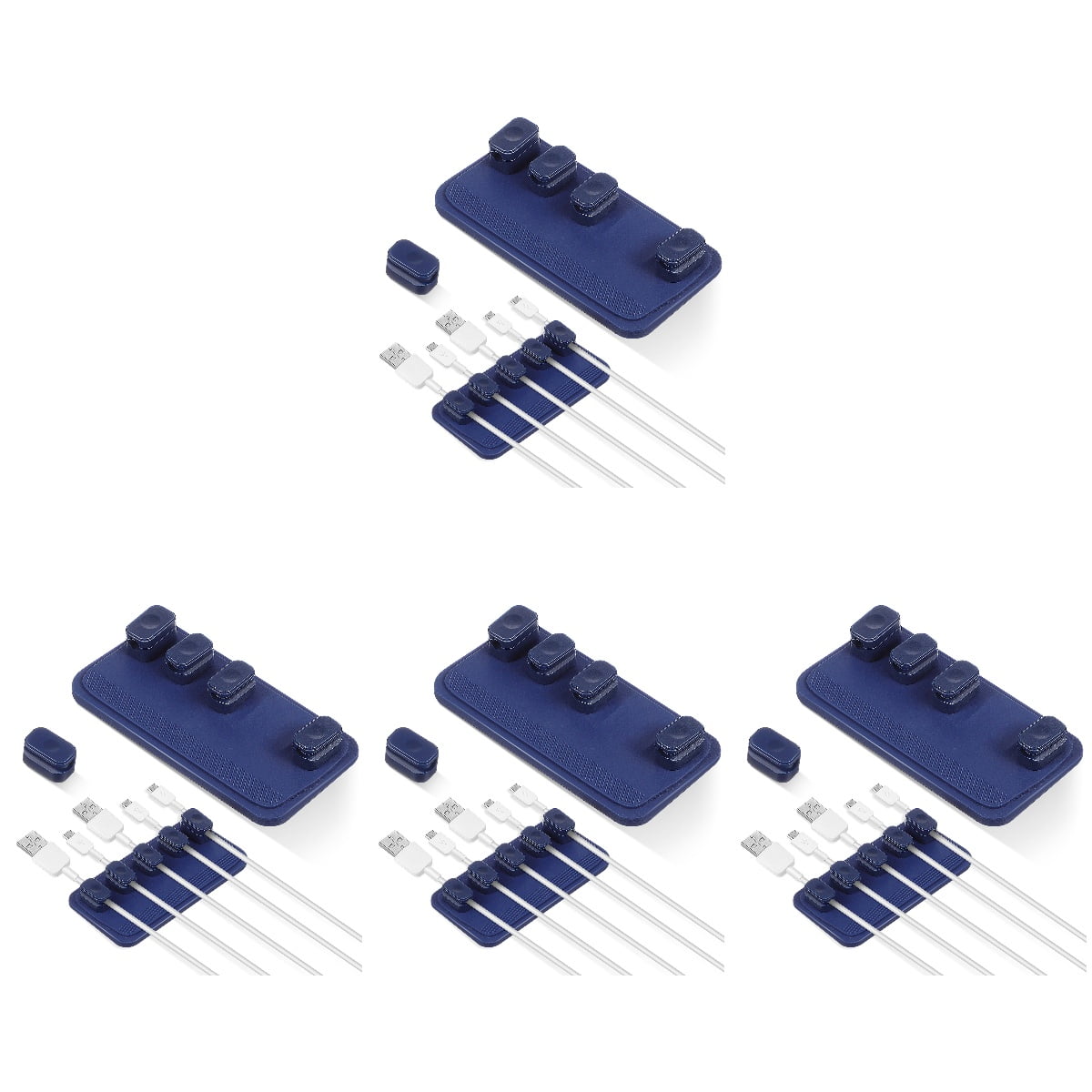 FRCOLOR 8 Sets of Magnetic Cable Holders Cable Management Cord ...