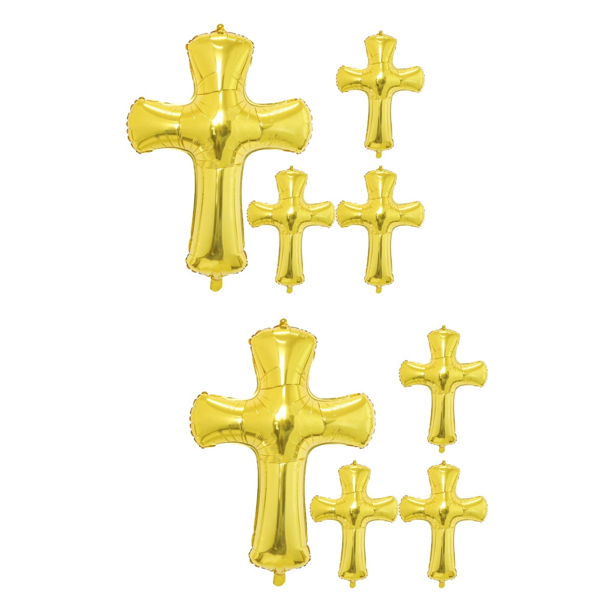 FRCOLOR 8 pcs Birthday Party Balloon Cross Shape Balloons Decoration ...