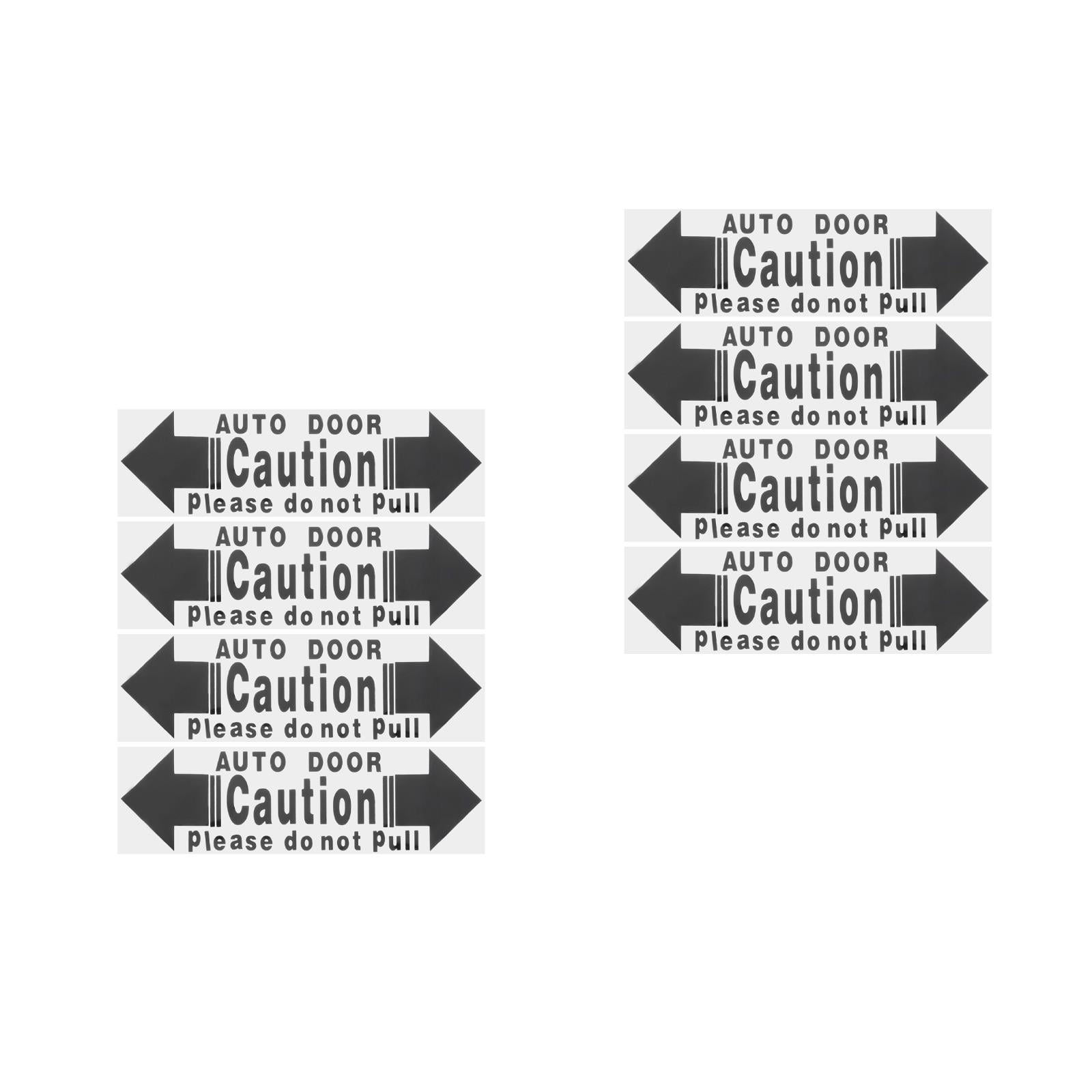 FRCOLOR 8 pcs Car Automatic Door Accessories Caution Automatic Door ...