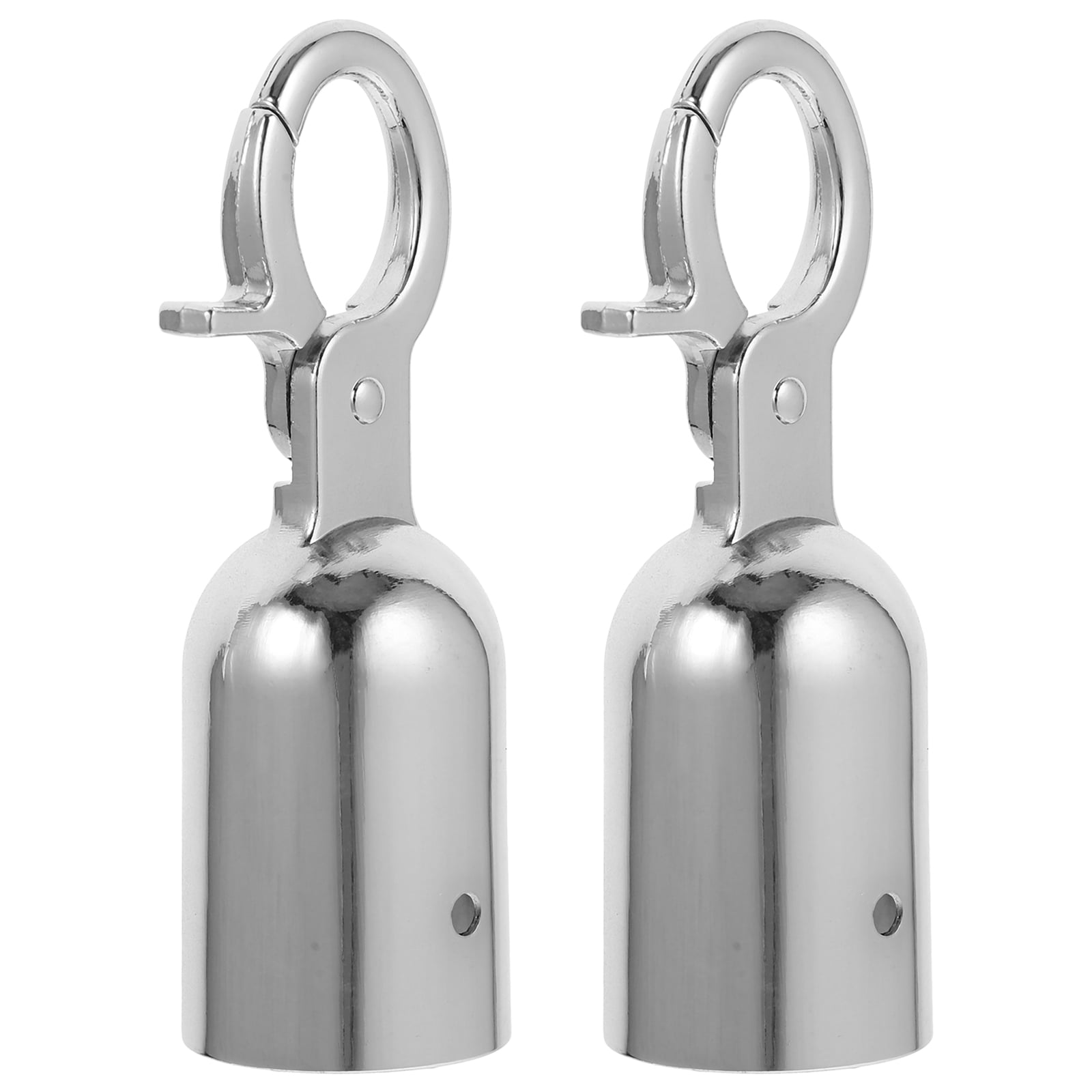 FRCOLOR 8 pcs Cord Stopper Decking Rope Stopper Stainless Steel End Tip ...