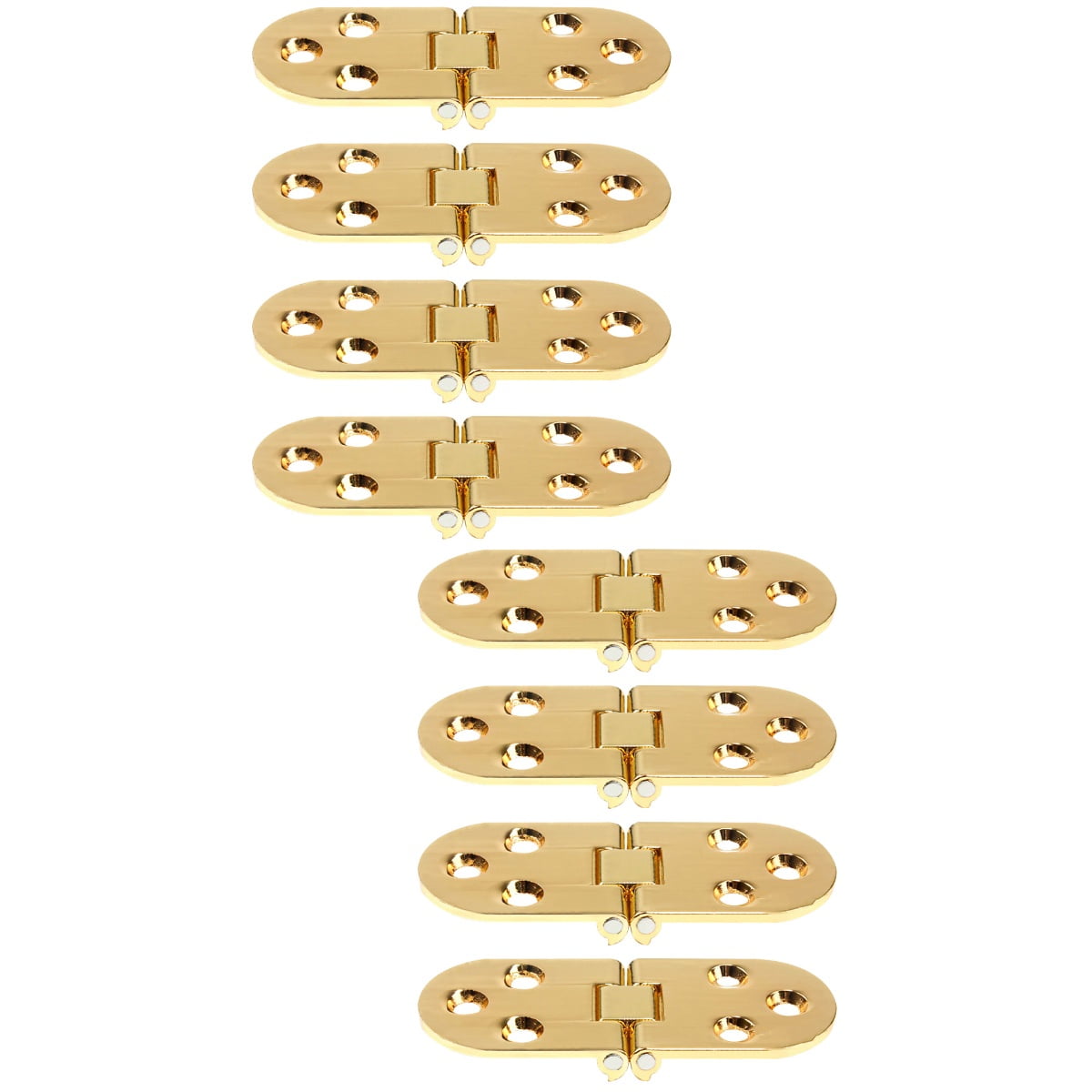 FRCOLOR 8 pcs Folding Sewing Table Hinges Sewing Machine Tray Table 180 ...