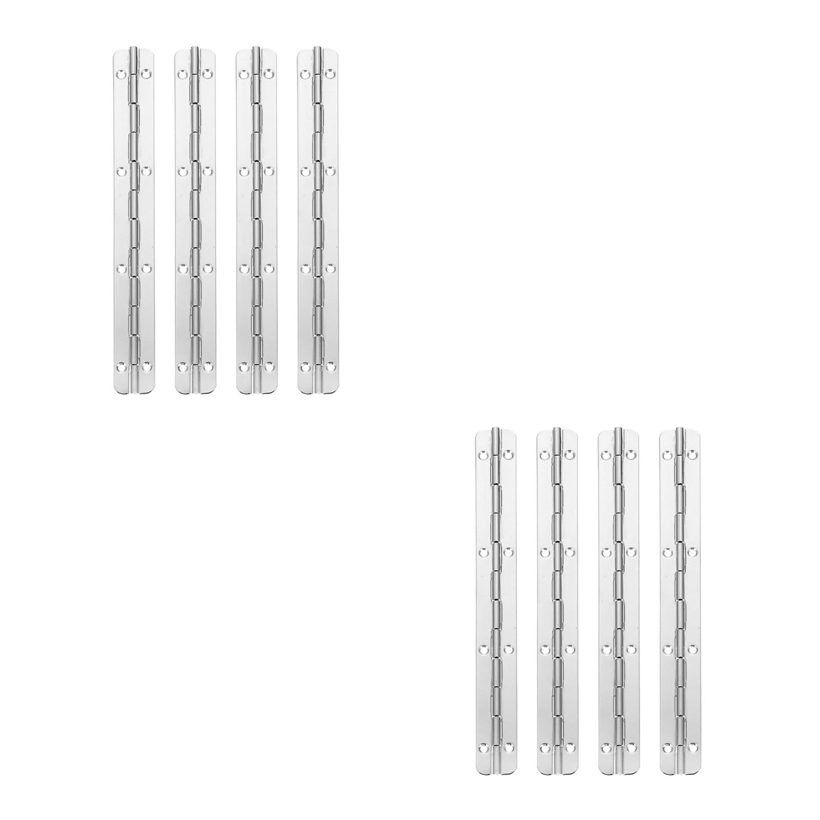 FRCOLOR HOMEMAXS 8 pcs Stainless Steel Long Piano Hinges Heavy Duty ...