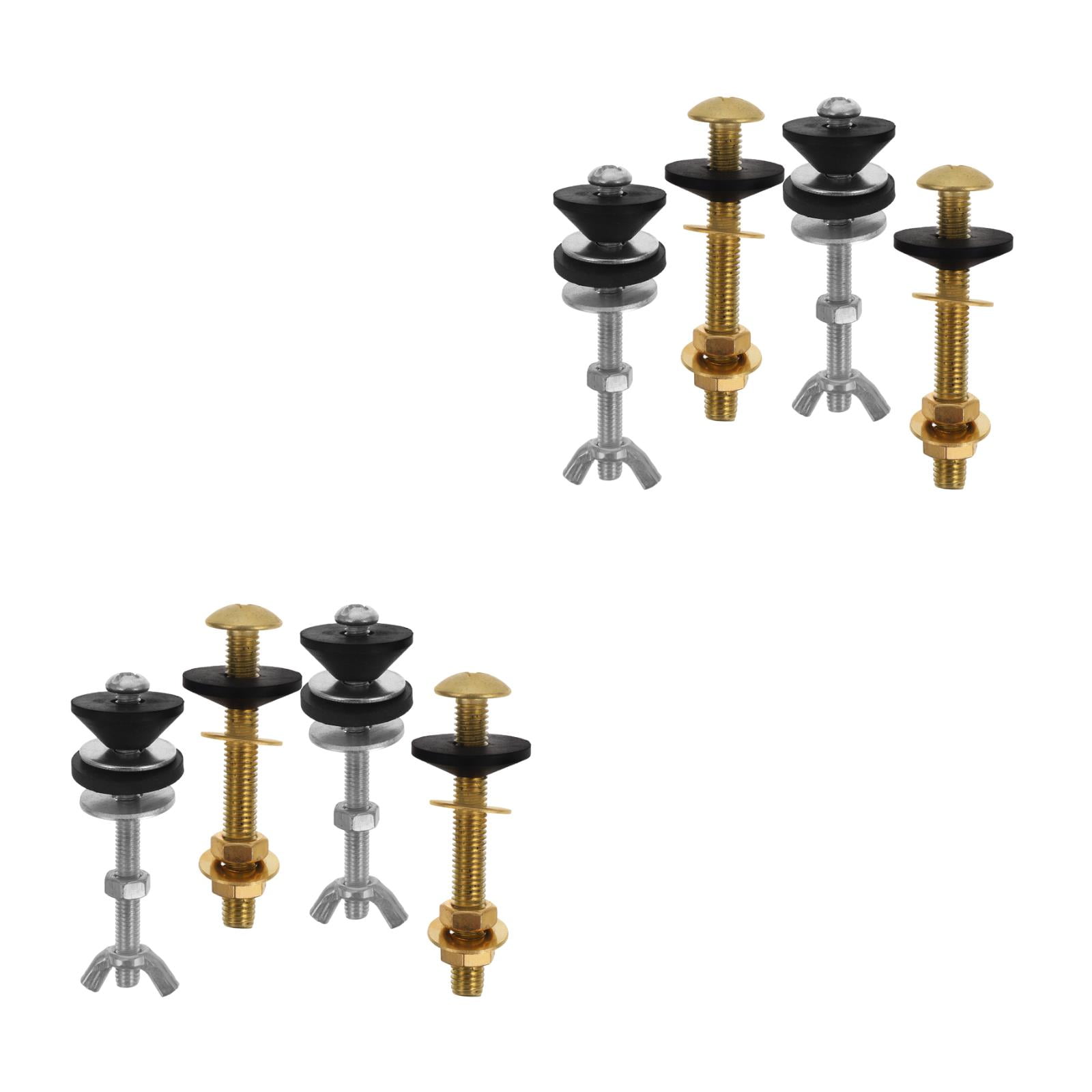 FRCOLOR WORGEOUS 8 pcs Universal Toilet Tank to Bowl Bolt Kit Heavy ...