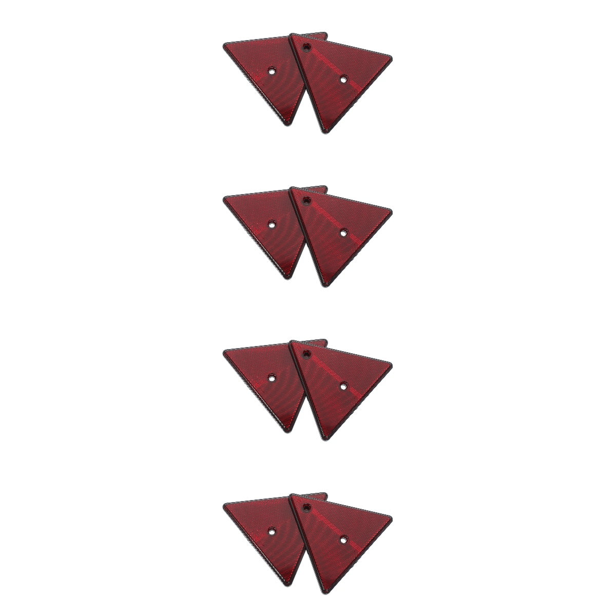 FRCOLOR 8 pcs Triangle Emergency Warning Signs Safety Road Car Sign ...