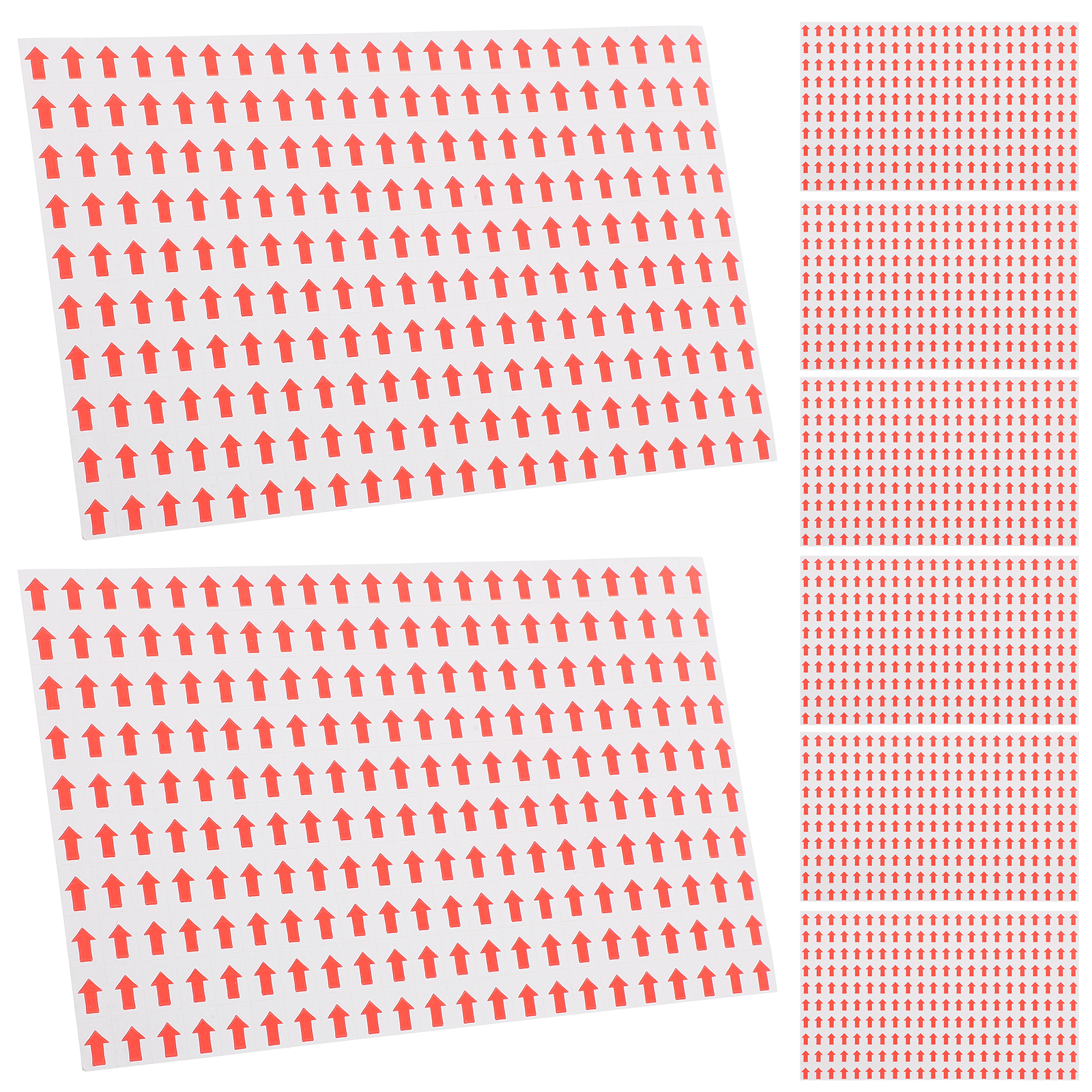 FRCOLOR 80 Pcs Red Arrow Stickers for Indicating Unqualified Products ...