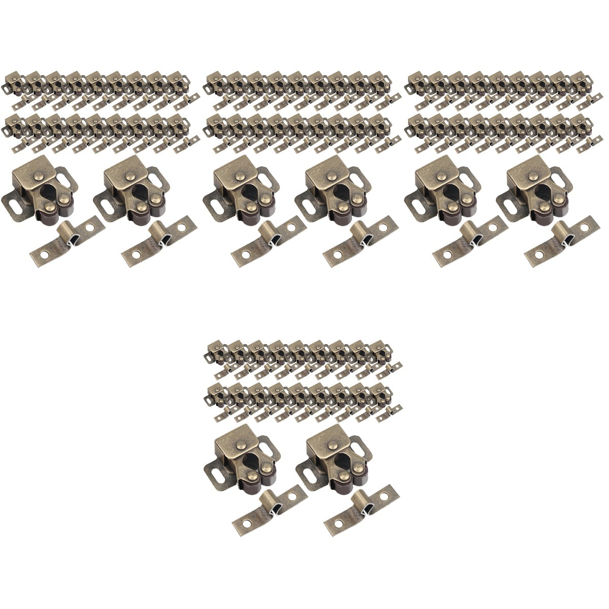 FRCOLOR 80 pcs Cabinet Latches And Catches Spring Cabinet Latches ...