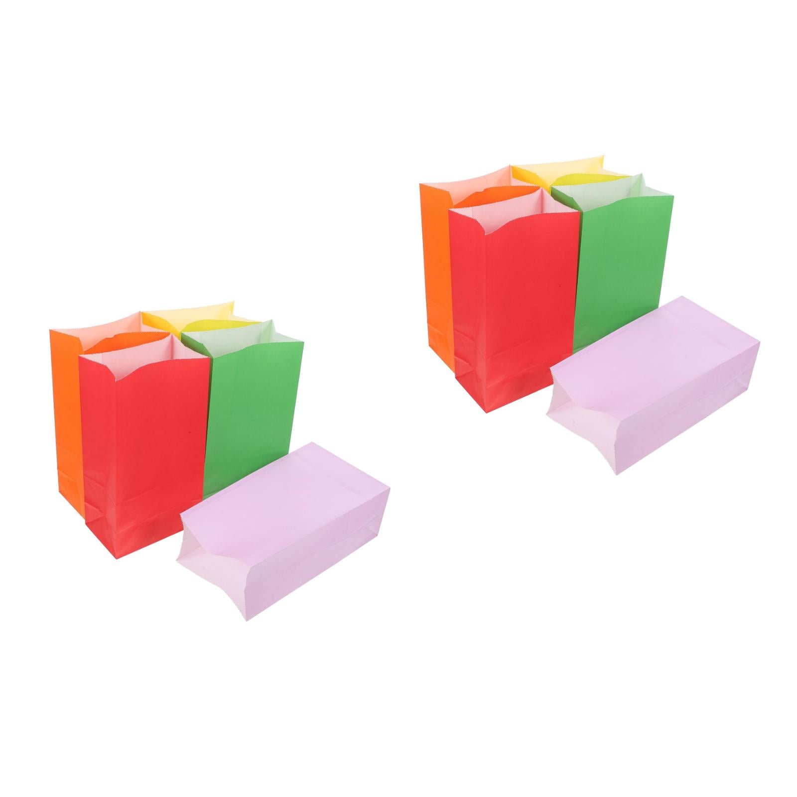 FRCOLOR 80 pcs Colorful Paper Bags For Sourdough Bread And Pastry ...