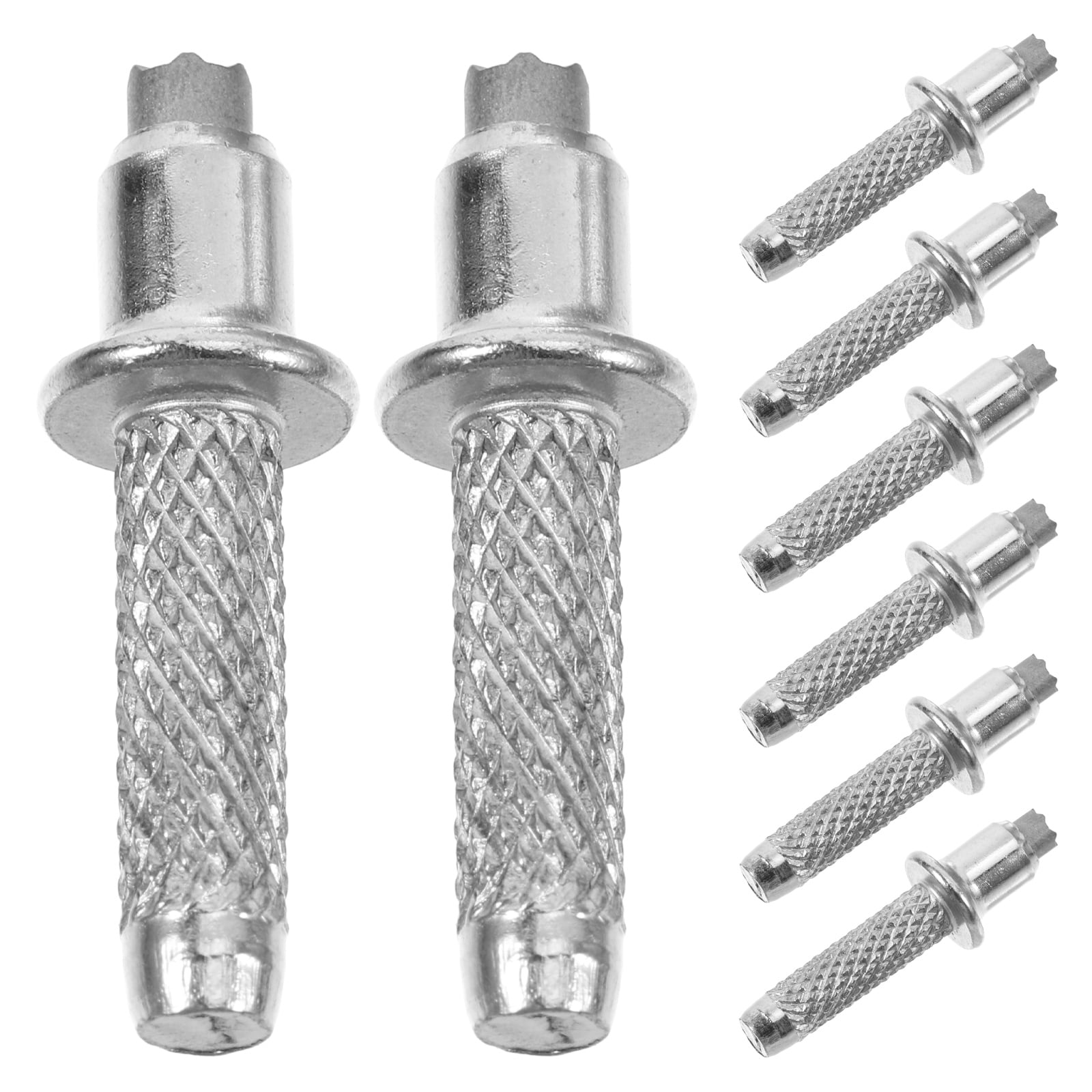 FRCOLOR 8PCS Walking Sticks Tips Mountaineering Stick Tips for Trekking ...