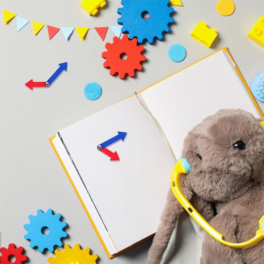 FRCOLOR 8pcs Educational Clock Needle Plastic Clock Hands For Teaching ...