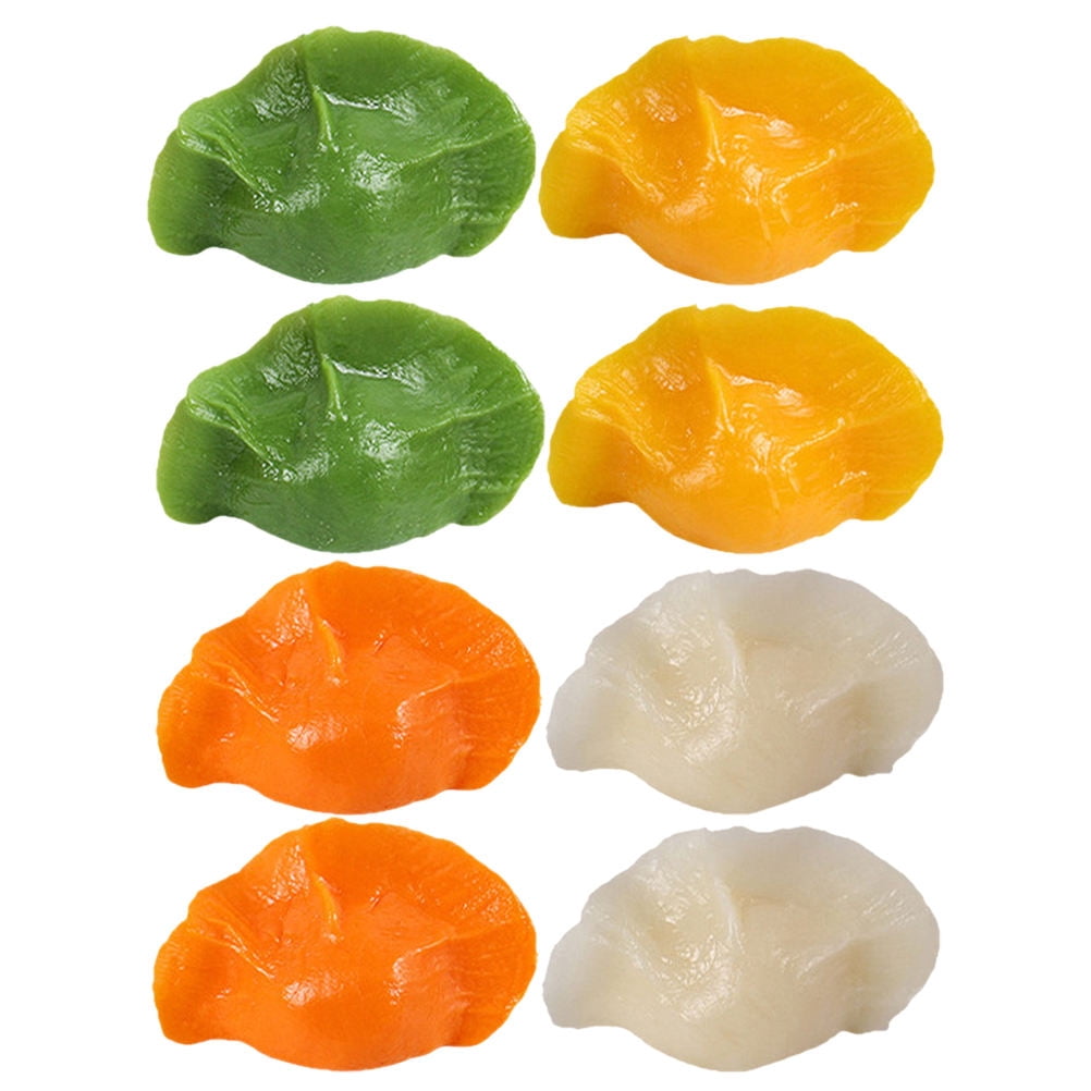 FRCOLOR 8pcs Kitchen Living Room Decor Fake Dumpling Model Artificial ...
