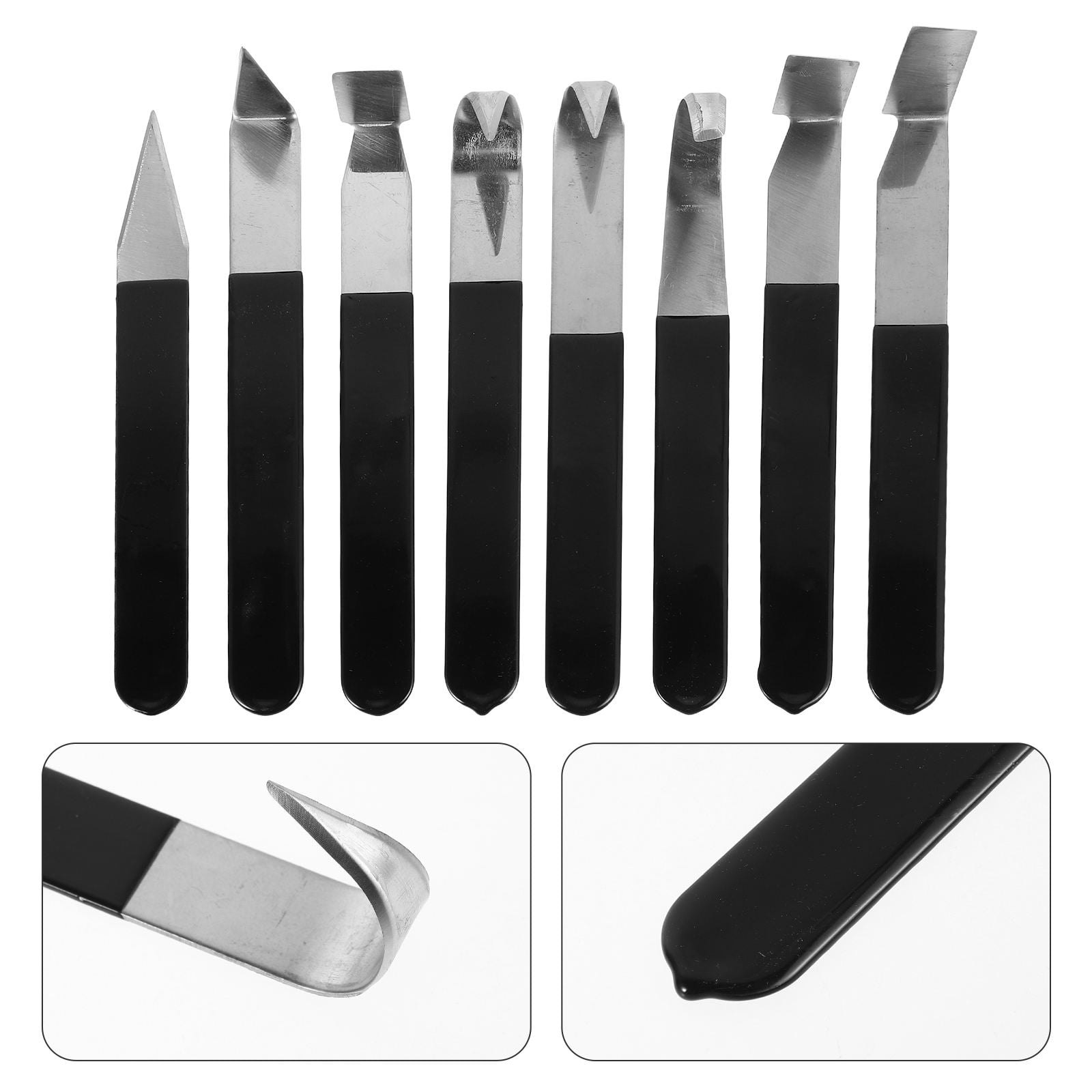 FRCOLOR 8pcs Metal Pottery Tools Stainless Steel Sculpting and ...