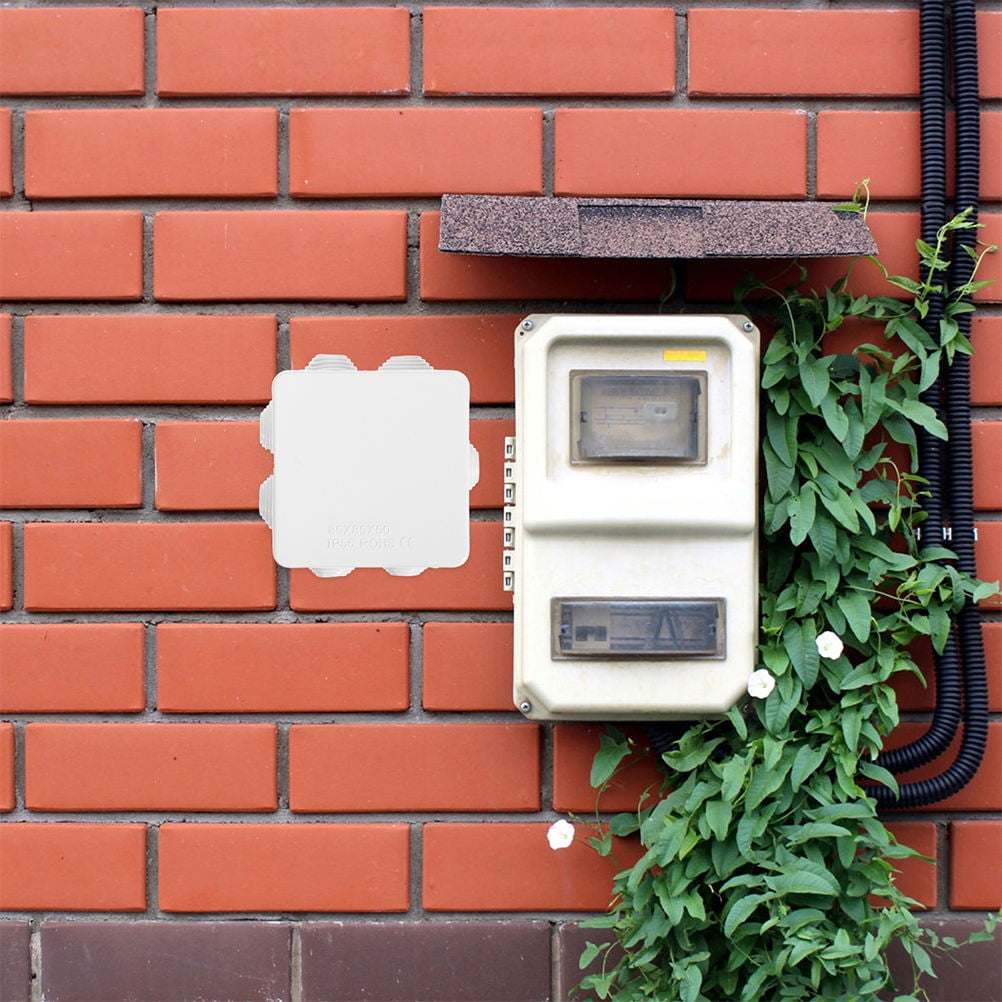 FRCOLOR 8pcs Outdoor Electrical Junction Box Waterproof Project Box ...