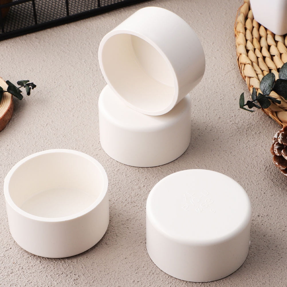 FRCOLOR 8pcs Pvc End Pipe Plugs For Round Holes Socket Fittings ...