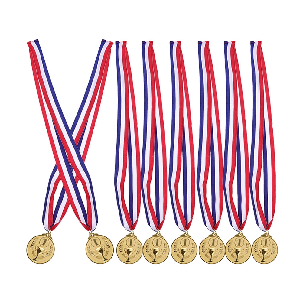 FRCOLOR 8pcs Soccer Medal Wheat Spike Medals For Awards Sports Events ...