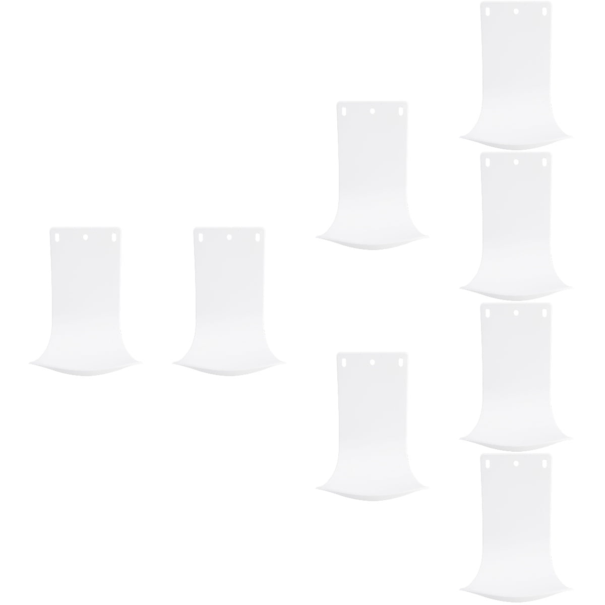 FRCOLOR 8pcs Wall Mount Drip Tray Dispenser Tray Automatic Dispenser ...