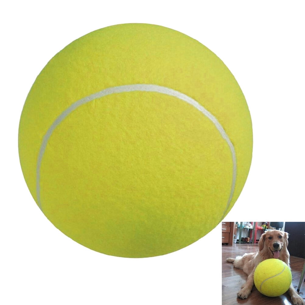 FRCOLOR 9.5-inch Giant Tennis Ball for Large Pet Toys / Outdoor ...