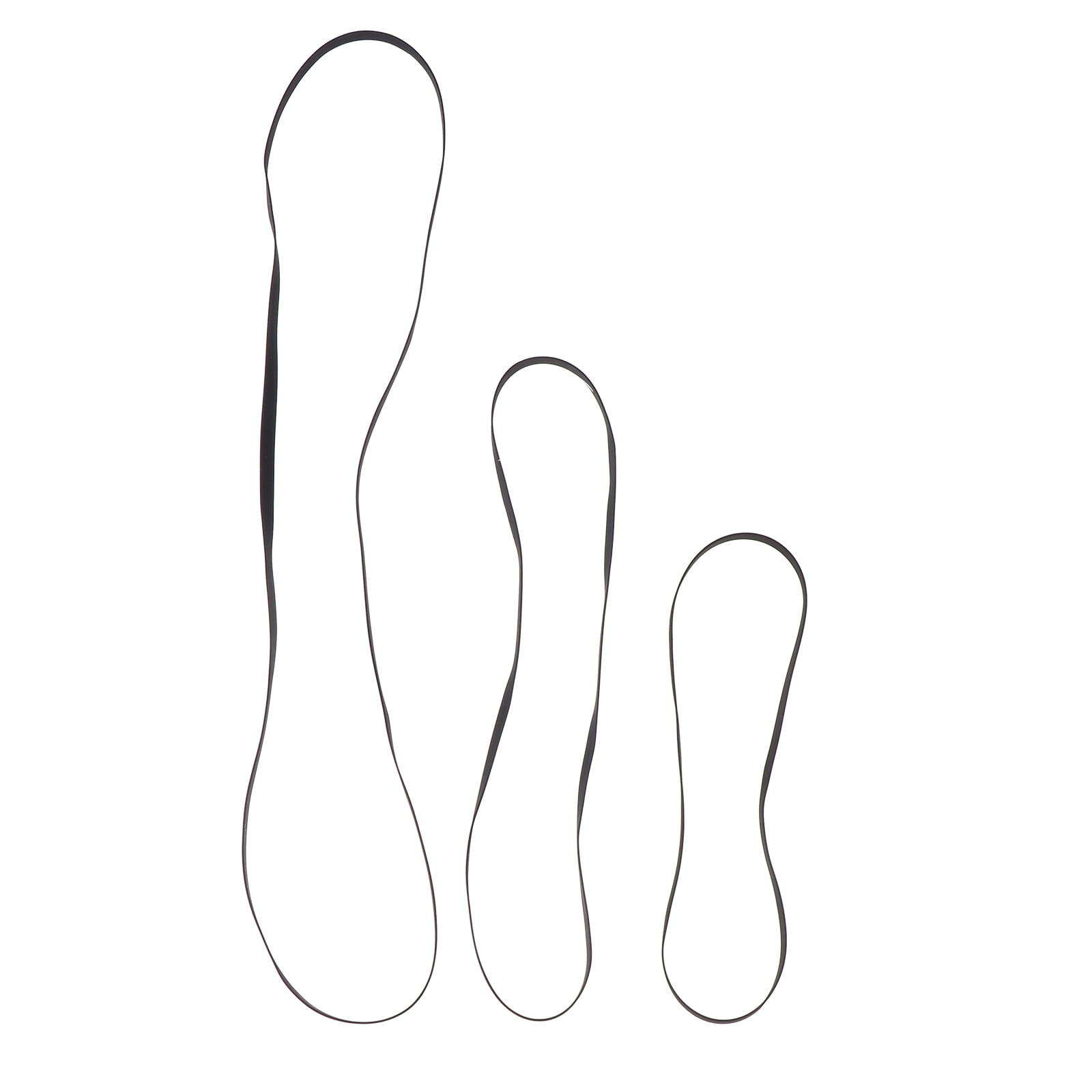 FRCOLOR 9 pcs Phonograph Recorder Belts Replace Turntable Belts Video ...