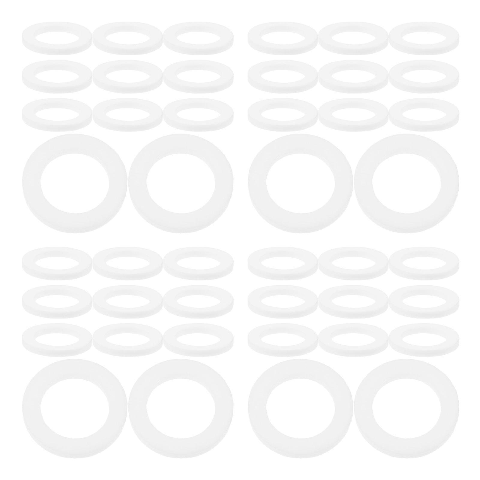FRCOLOR 96 pcs Silicone Ring Seal Silicone Hose Washers Multi ...