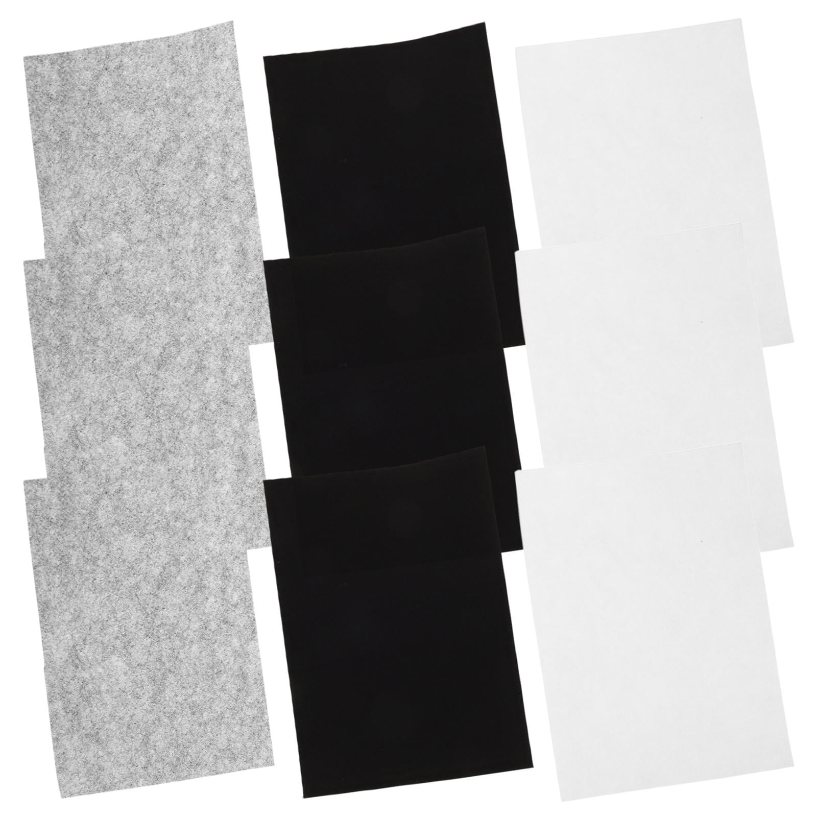 FRCOLOR 9pcs Crafts Sewing Felt Sheets Crafting Felt Sheets DIY Felt ...