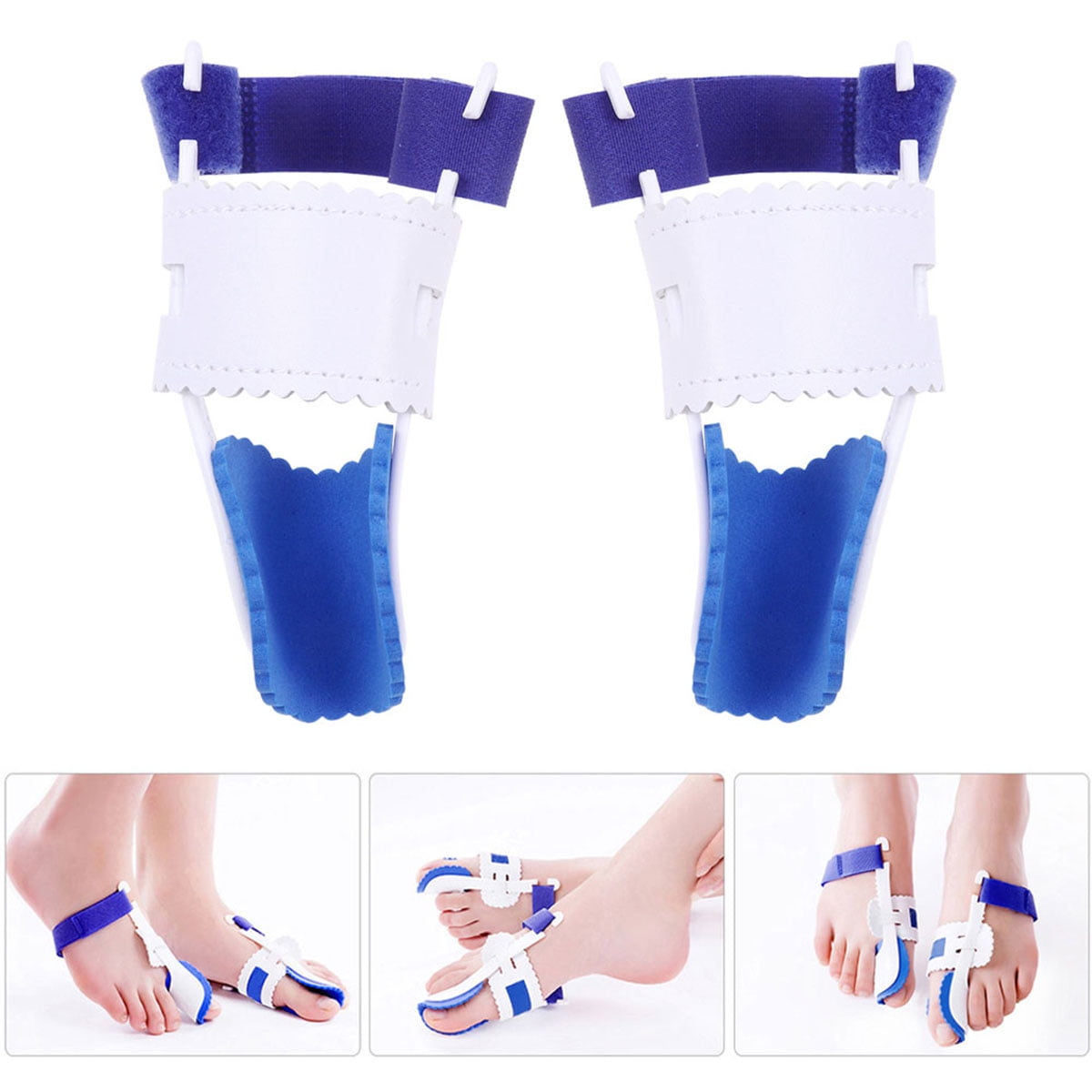 FRCOLOR A Pair of Adjustable Bunion Night Splint Hammertoe Corrector ...