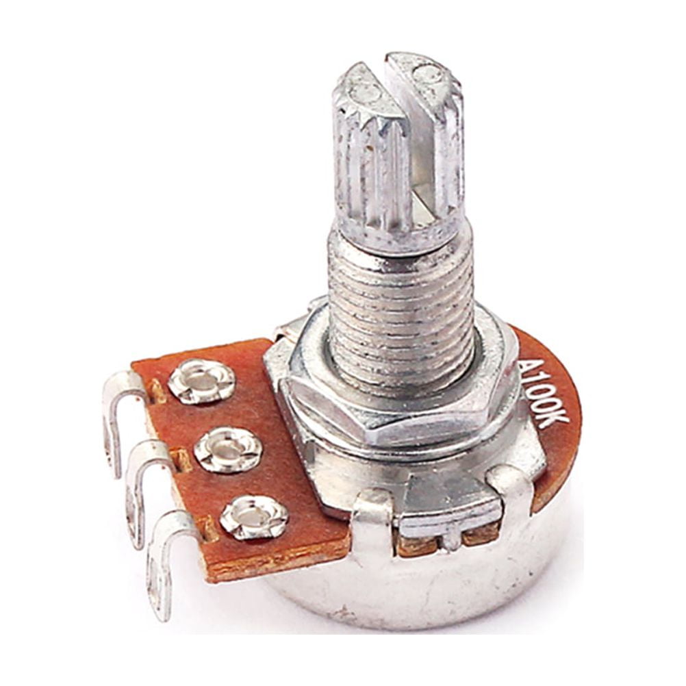 FRCOLOR A100K-ohm Control Pot Guitar Audio Tone Potentiometer with ...
