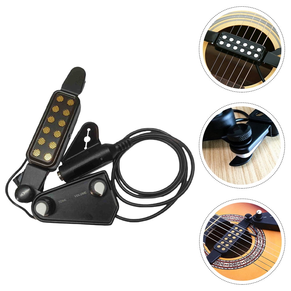 FRCOLOR Acoustic Guitar Pickups Musical Instrument Sound Accessory with ...