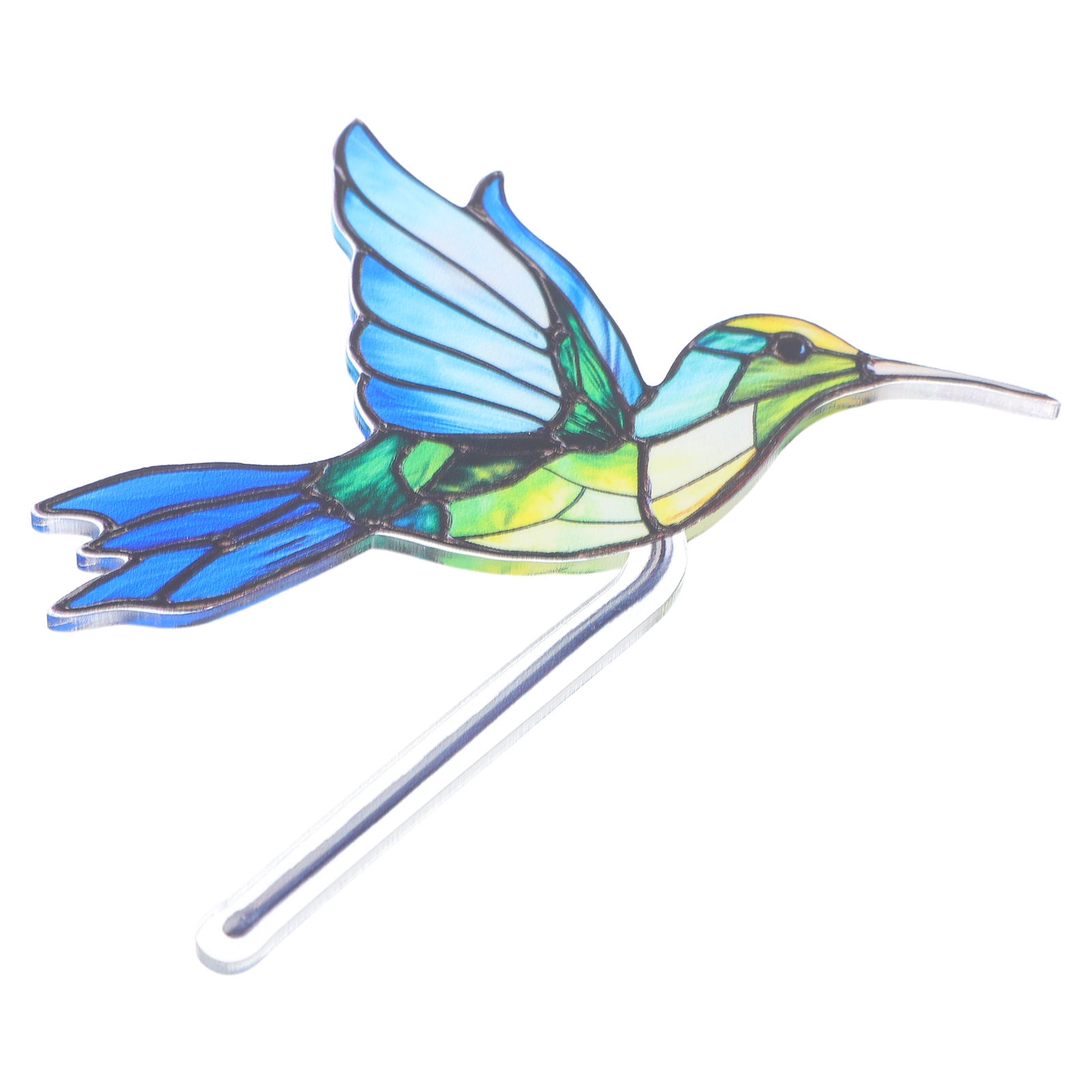 FRCOLOR Acrylic Bird Flower Pot Huggers Hummingbird Garden Decorations ...