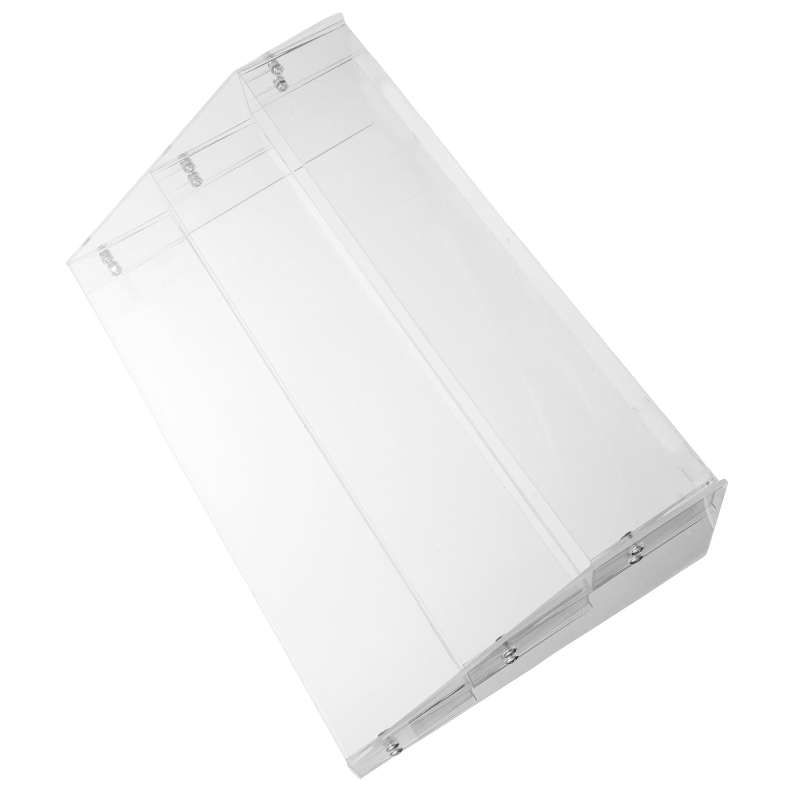 FRCOLOR Acrylic Card Display Stand Tiered Card Holders Transparent ...