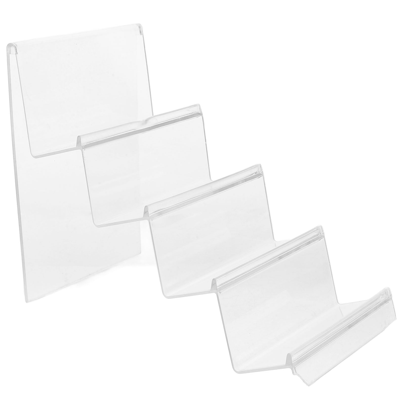 FRCOLOR Acrylic Multi-Layers Display Shelf Purse Display Stand 4-Tier ...