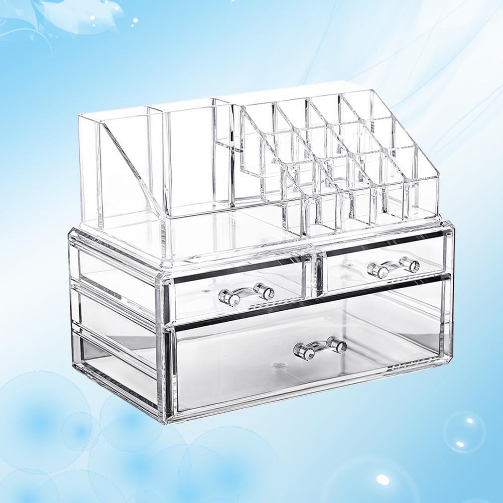 FRCOLOR Acrylic Skin Care Products Storage Box Cosmetic Storage Box ...