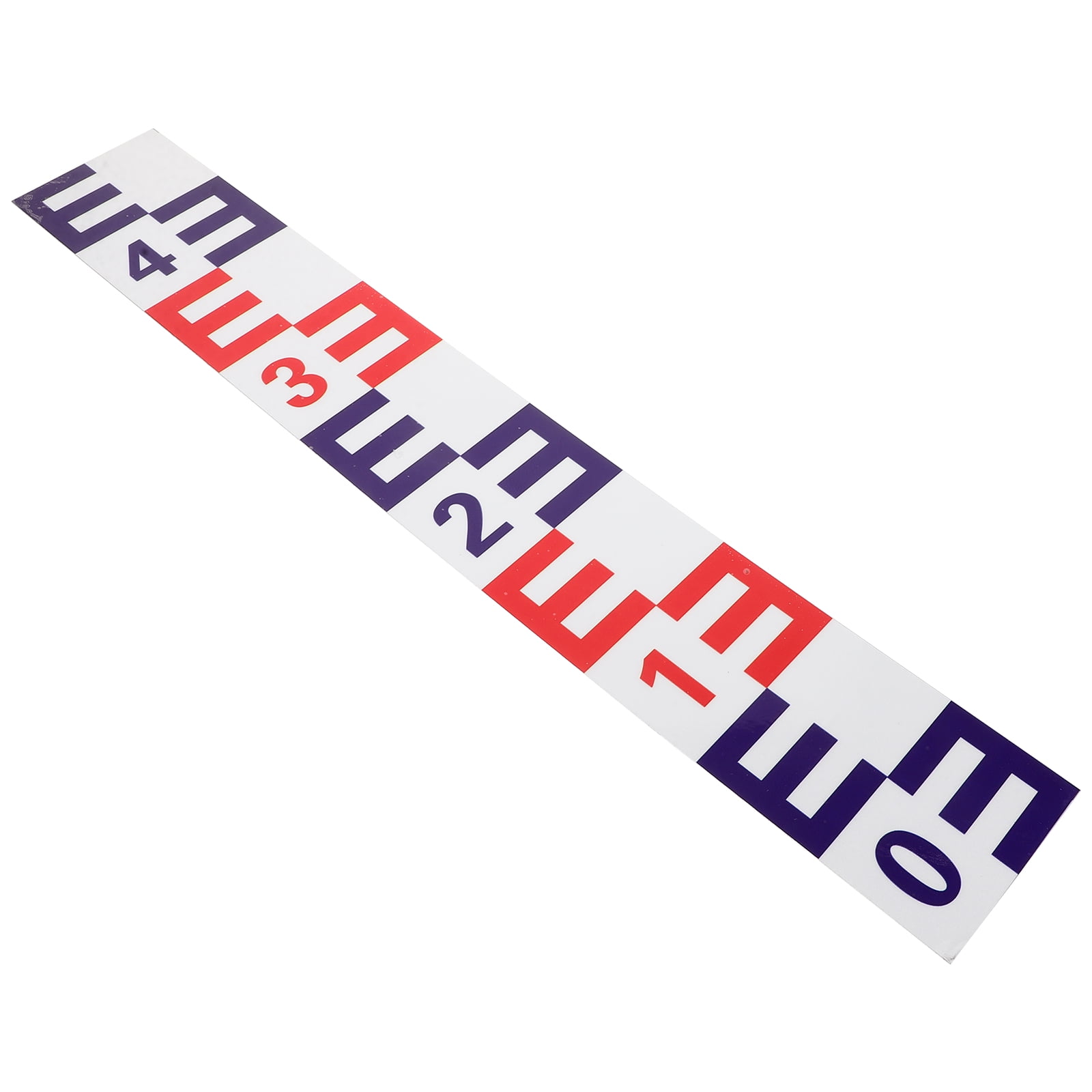 FRCOLOR Adhesive Pool Water Level Ruler Water Level Gauge Decal Pool ...