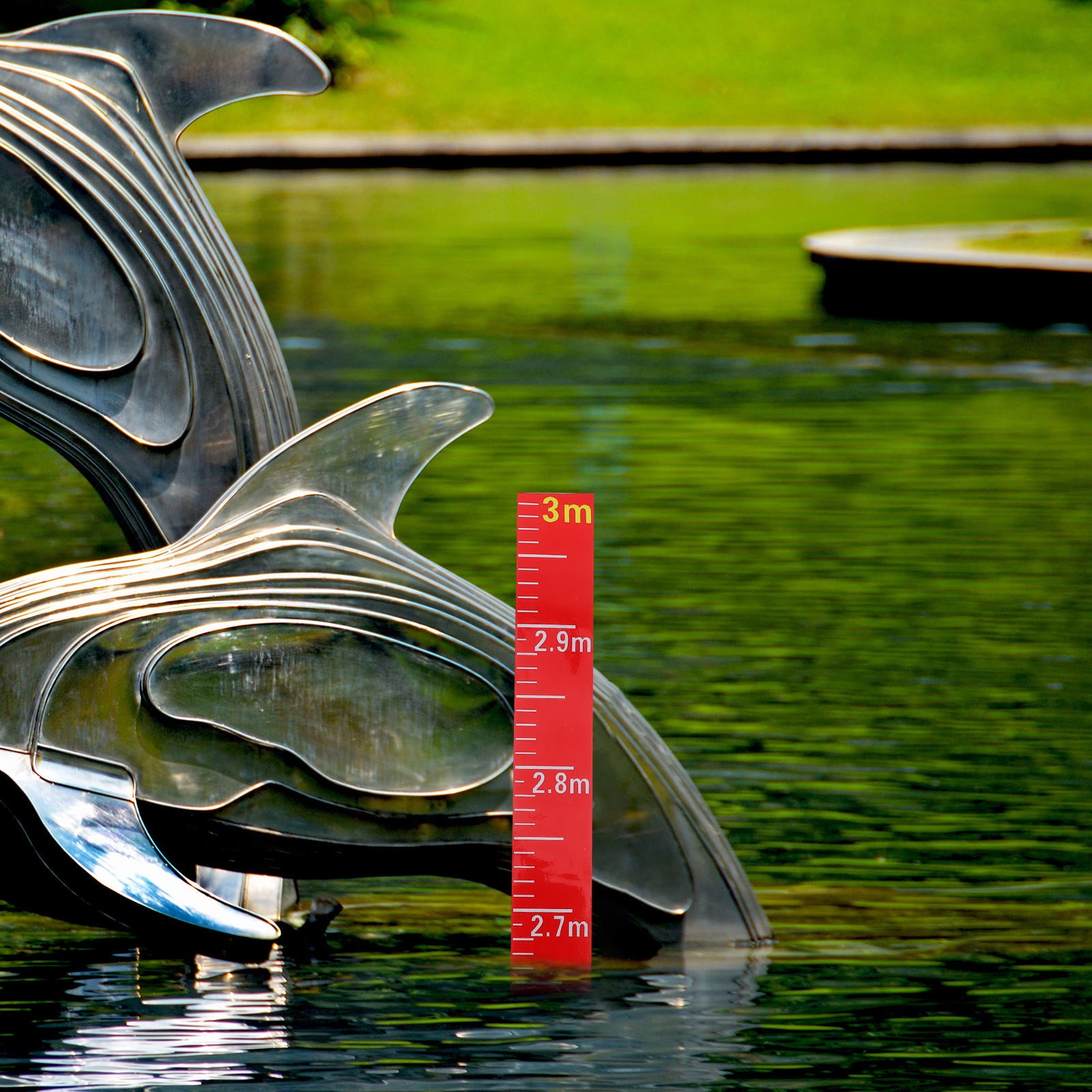 FRCOLOR Adhesive Water Gauge Sticker Pool Water Level Measure Water ...