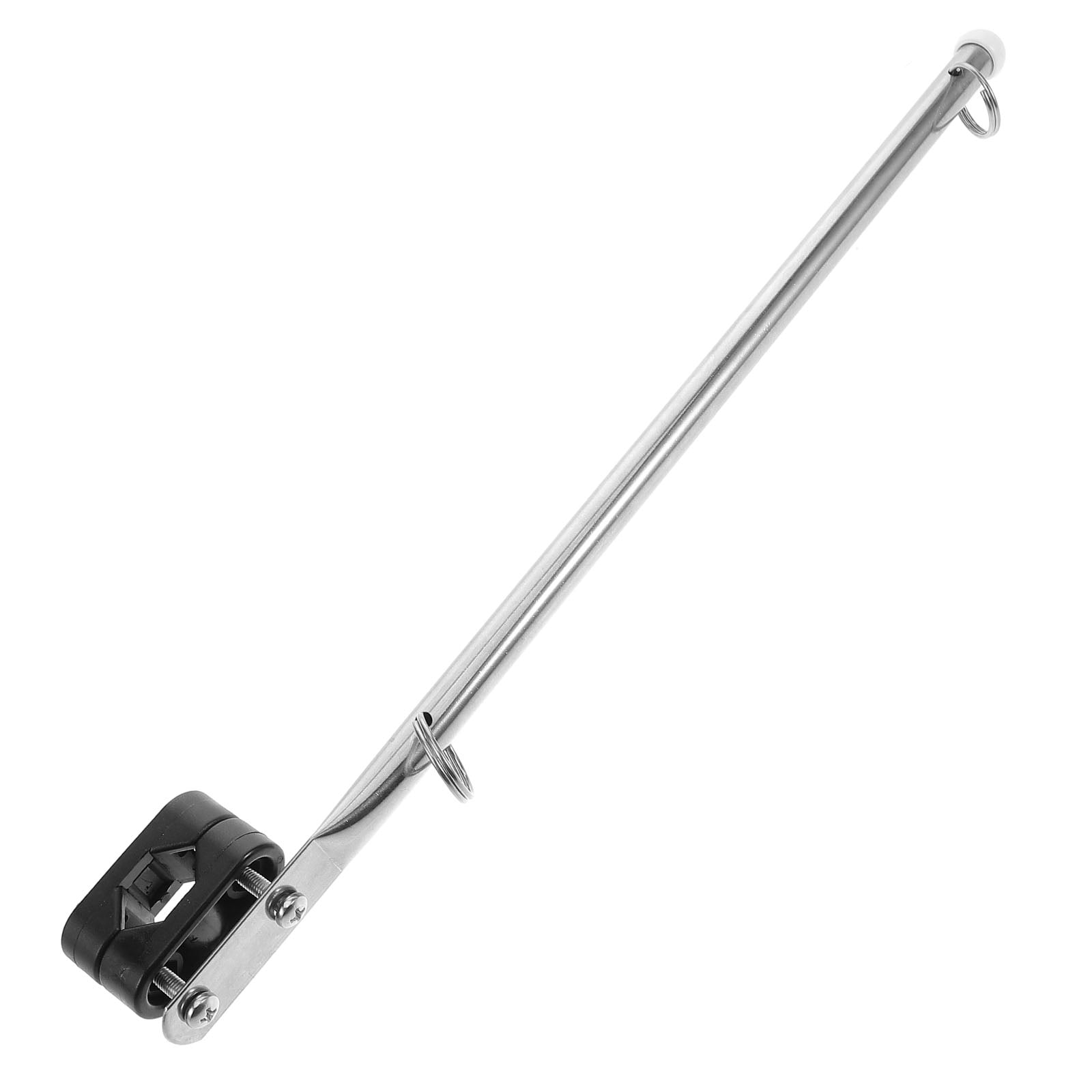 Stainless Steel Boat Flag Pole for Marine Use Durable Silver Flag Mount ...