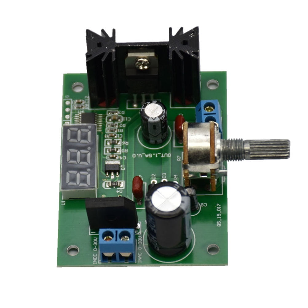 FRCOLOR Adjustable Voltage Regulator Module To 5V 12V LED Display ...