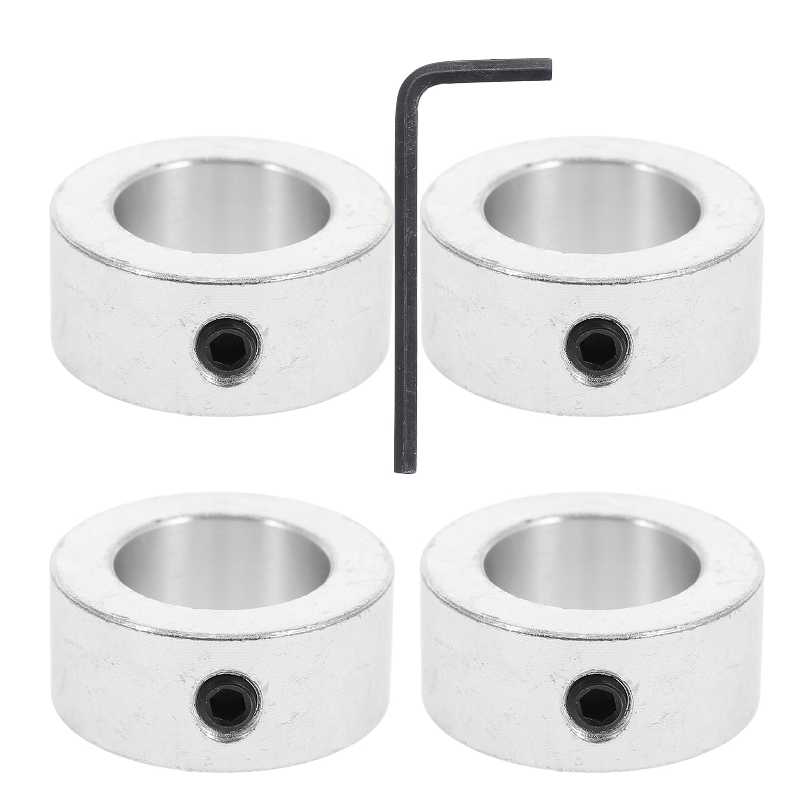 WASHWEPE Shaft Retaining Ring Shaft Collars Silver 1 Automotive Parts ...