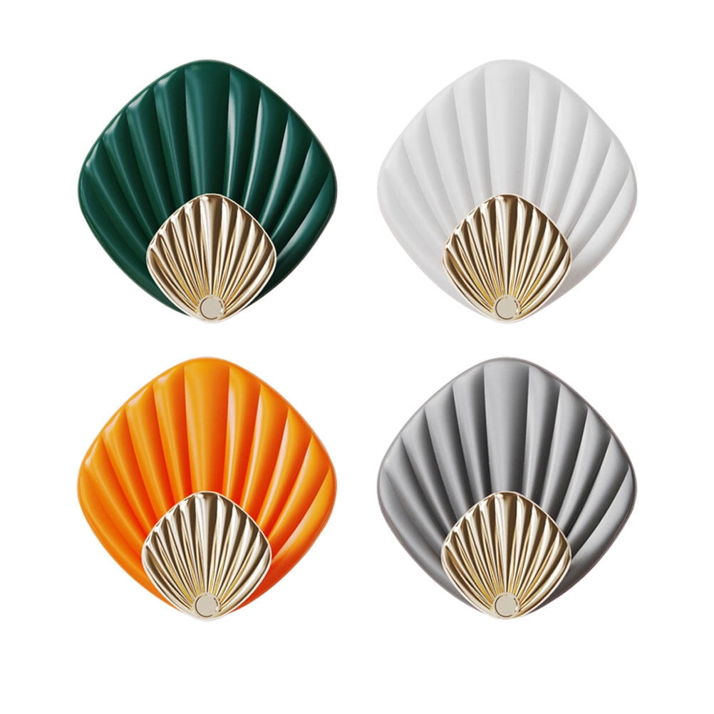 FRCOLOR Adorable Shell Shaped Wall Hooks for Storage with Strong ...