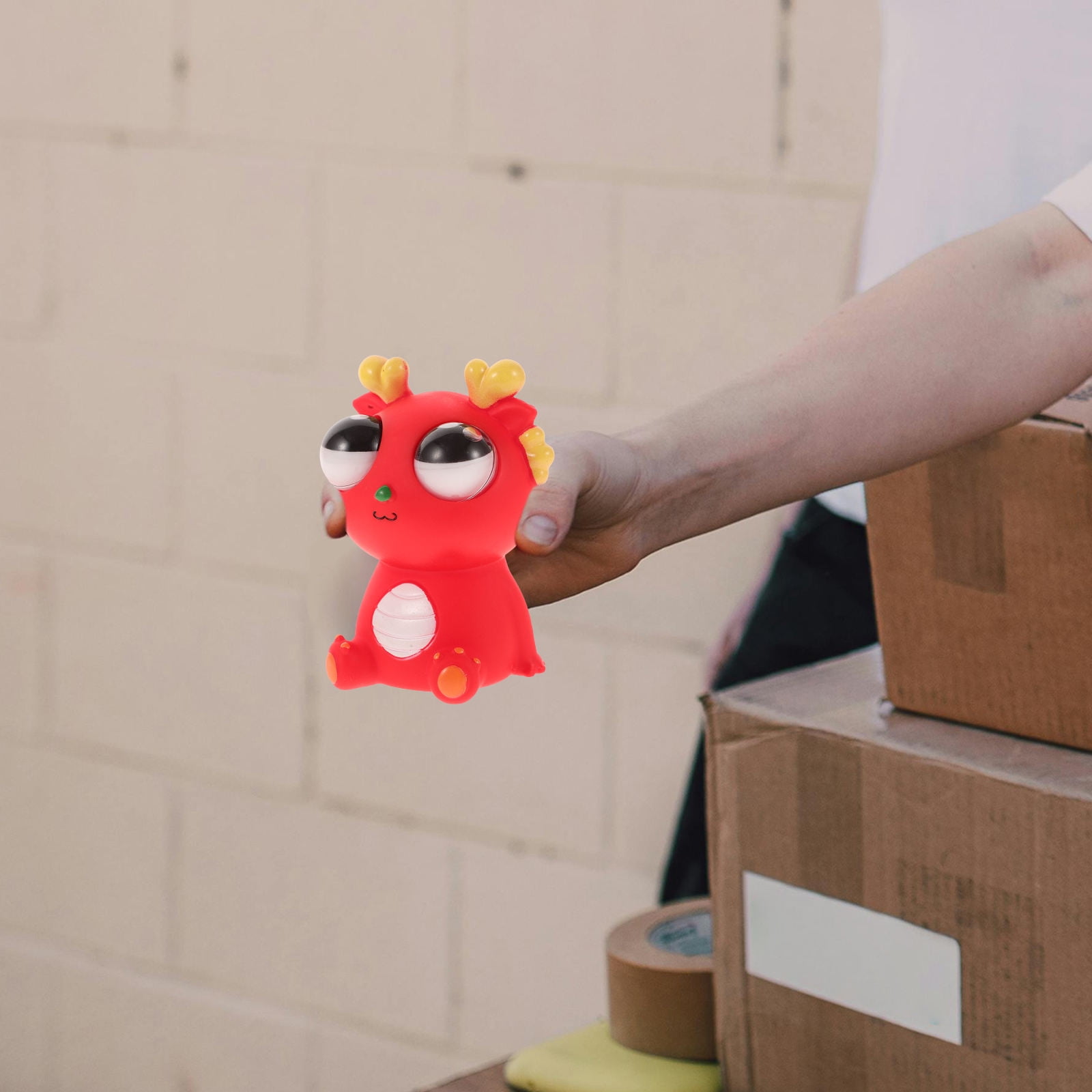 FRCOLOR Adorable Squeeze Toy Lovely Squeeze Toy Portable Fidget Toy ...