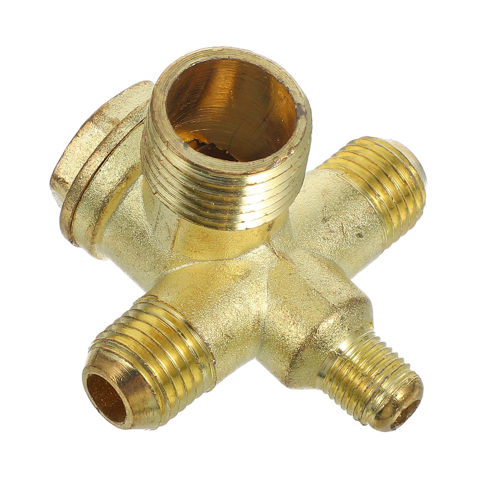 FRCOLOR Air Compressor Check Valve 4 Way Pneumatic Accessory Joint Tool ...