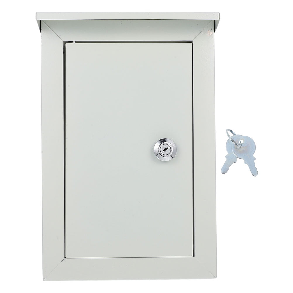 FRCOLOR Aluminum Outdoor Breaker Box Electrical Control Box Wall ...