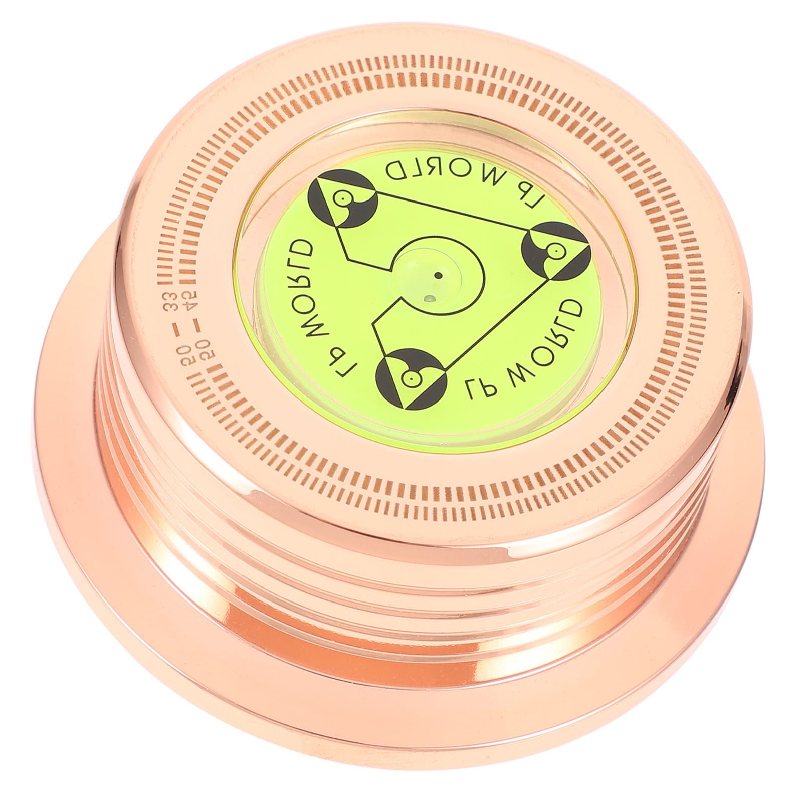 FRCOLOR Aluminum Weight Stabilizer Record Pressure Turntable Leveler ...