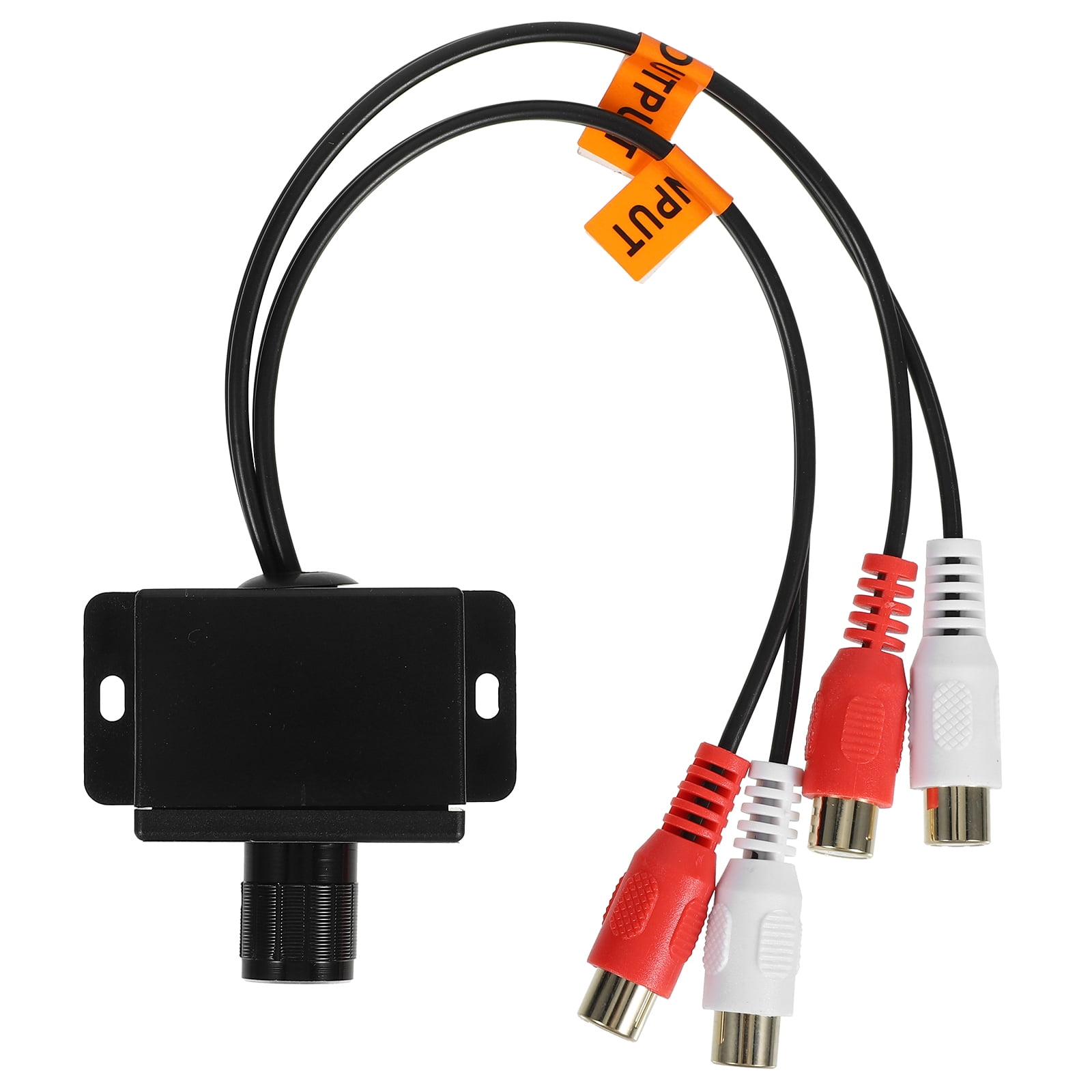 FRCOLOR Amplifier Volume Adjuster Cable Headphone Controller Cars Black ...