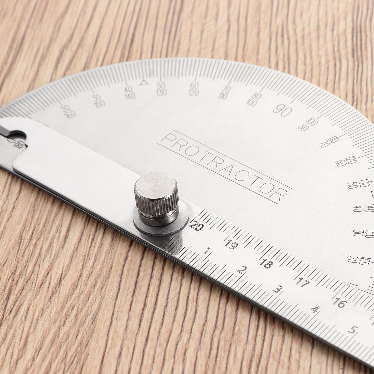 FRCOLOR Angle Measurement Steel Ruler Mechanical Engineer Protractor ...