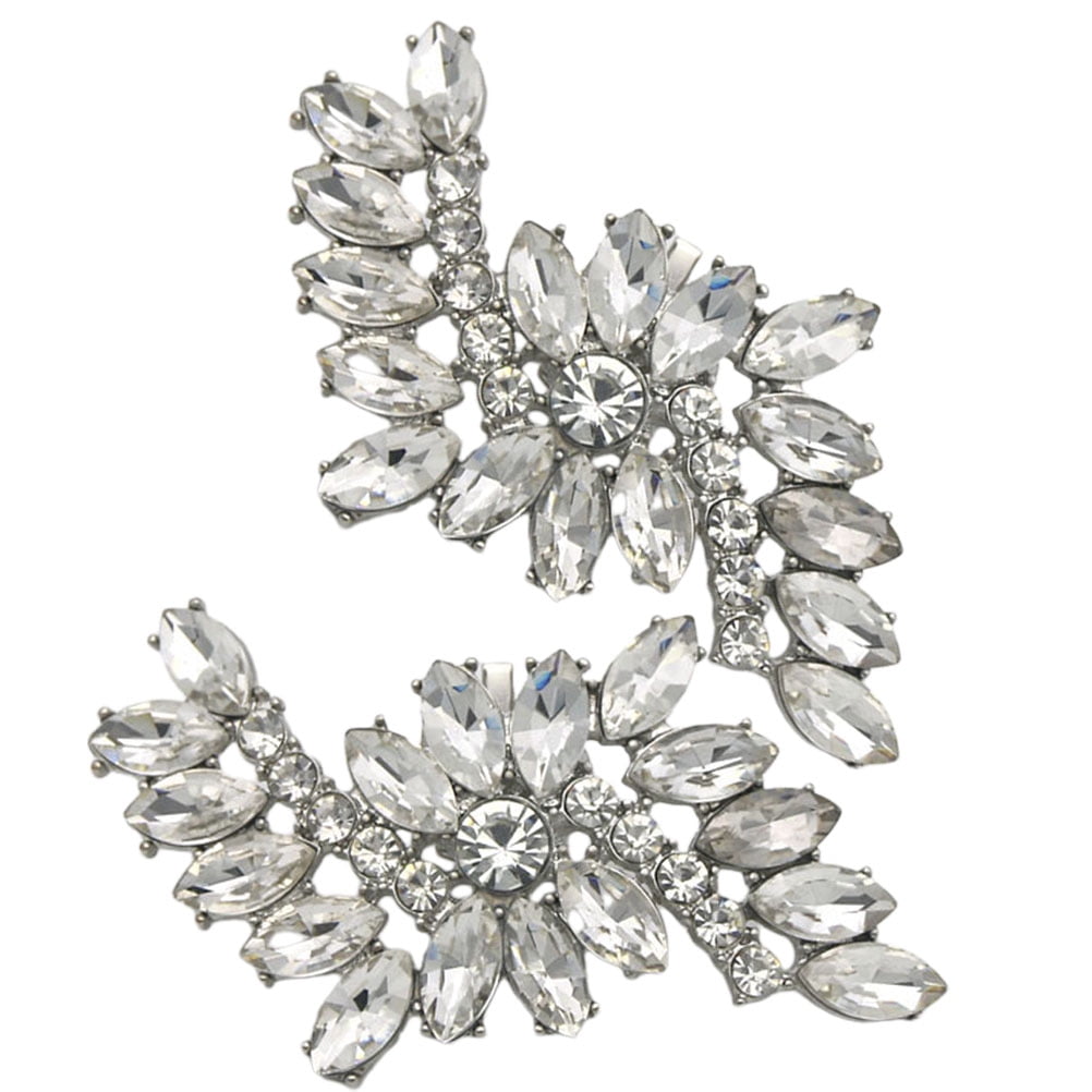 FRCOLOR Removable Shoe Clips with Elegant Buckles for Decoration 1 Pair ...